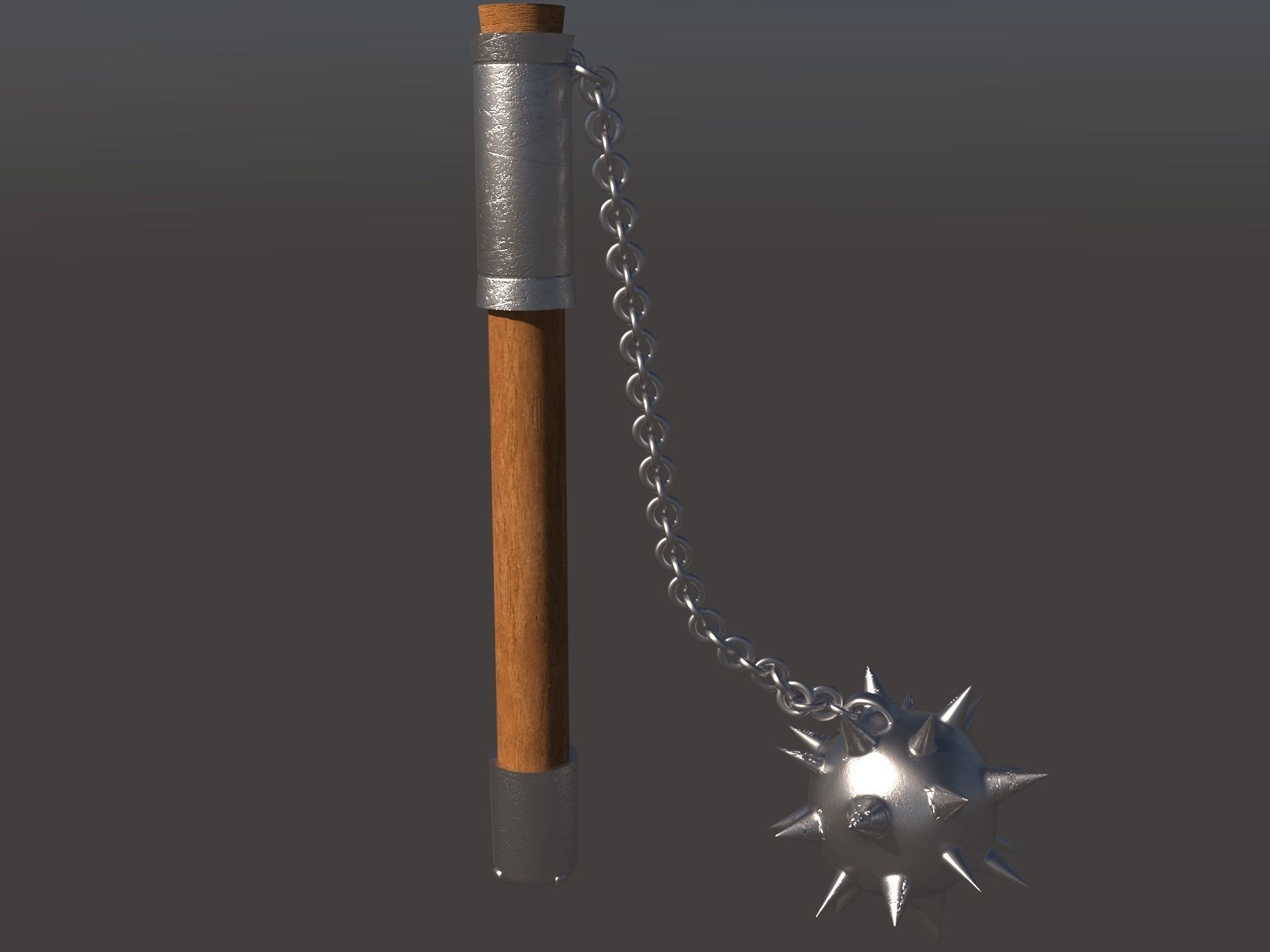 Morning Star - Medieval Weapon 3D model | CGTrader
