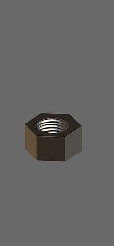 Simple Nut 3D model | CGTrader