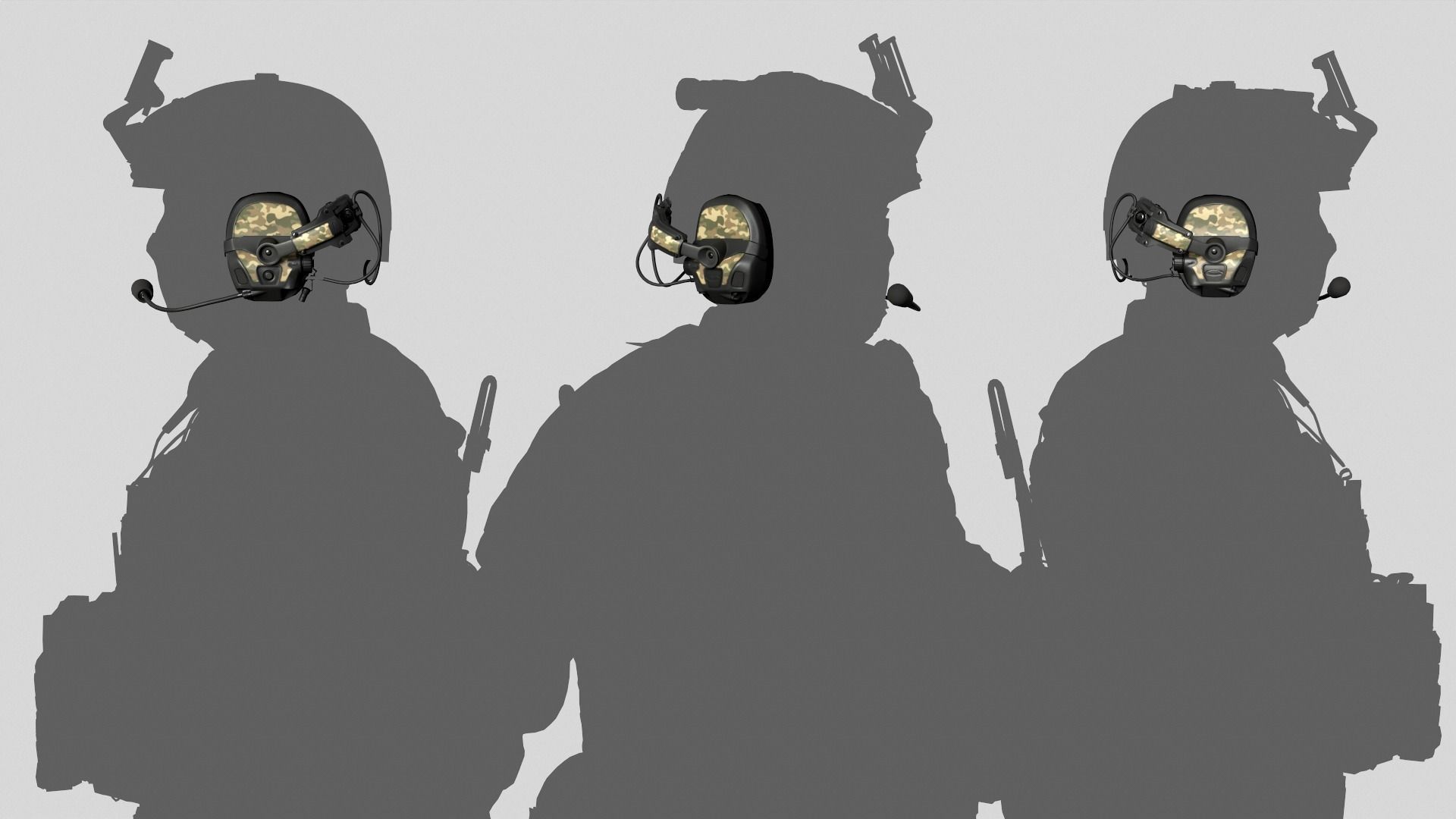 3D model OPS Core AMP Headset VR / AR / low-poly | CGTrader