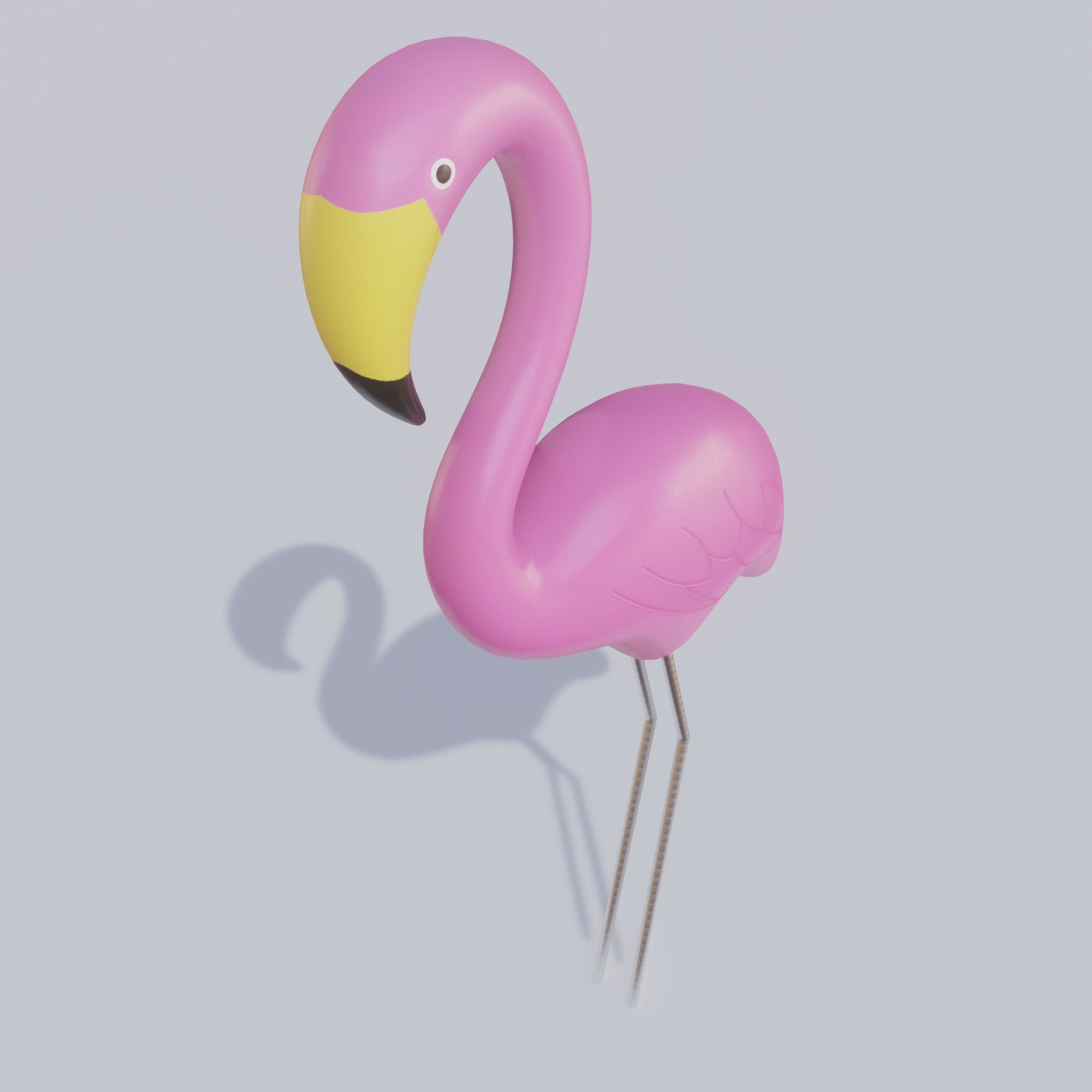 3D model Garden Flamingo VR / AR / low-poly | CGTrader