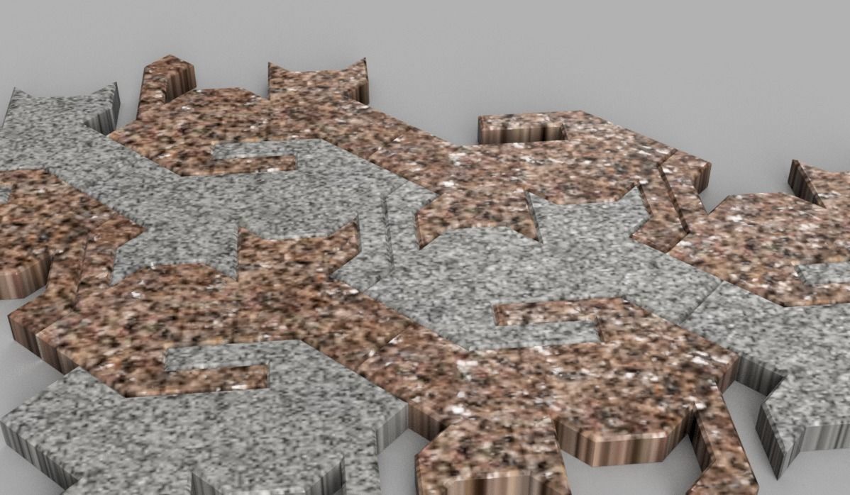 Interlock 1 - cat shape 3D model | CGTrader