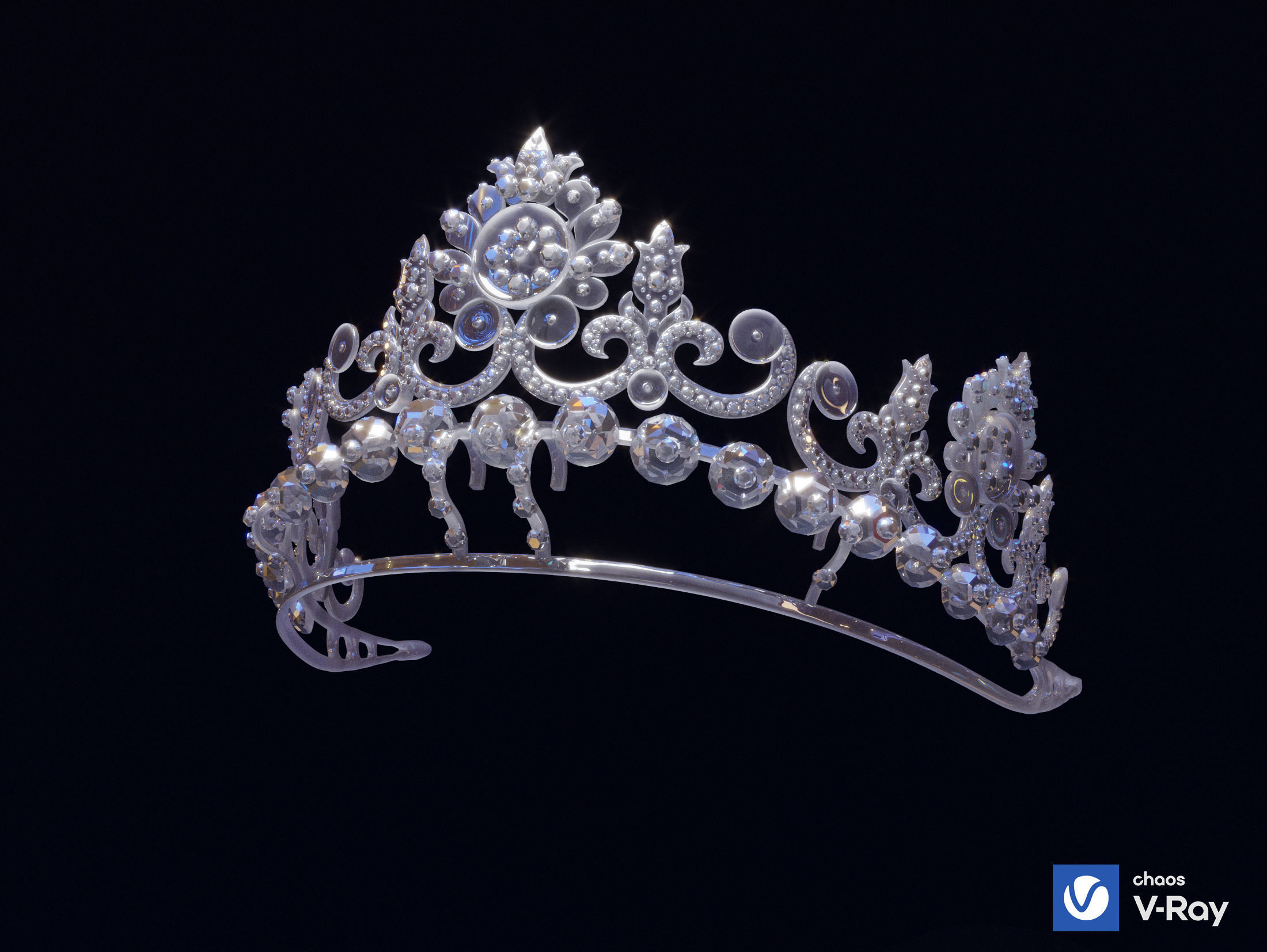 Tiara 3D model | CGTrader