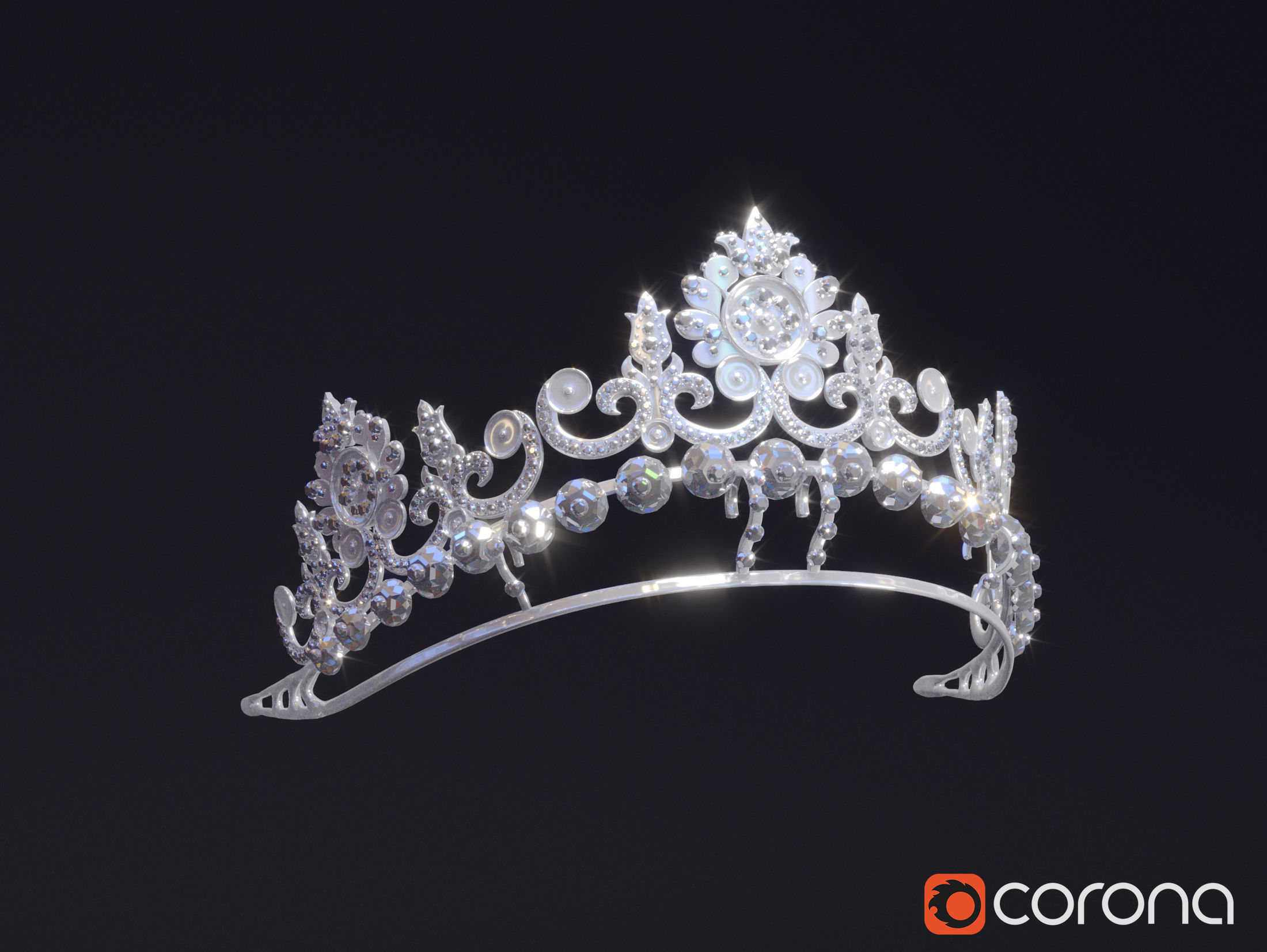 Tiara 3D model | CGTrader