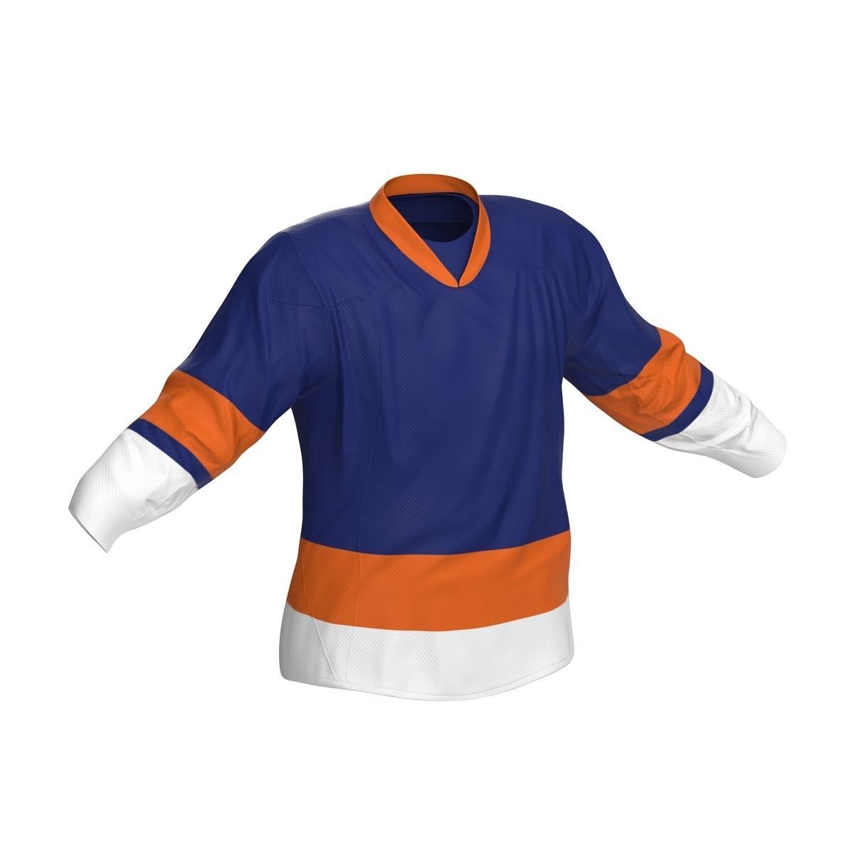 Hockey Jersey Generic 3 3D model | CGTrader