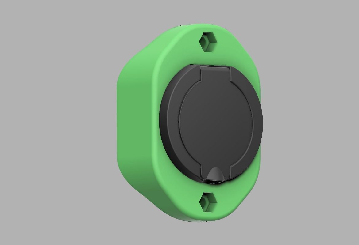 Type2 Connector Adapter 3D model 3D printable | CGTrader