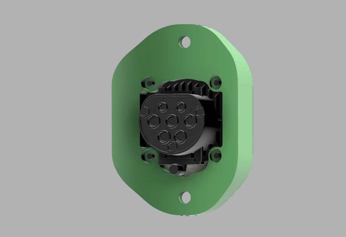 Type2 Connector Adapter 3D model 3D printable | CGTrader