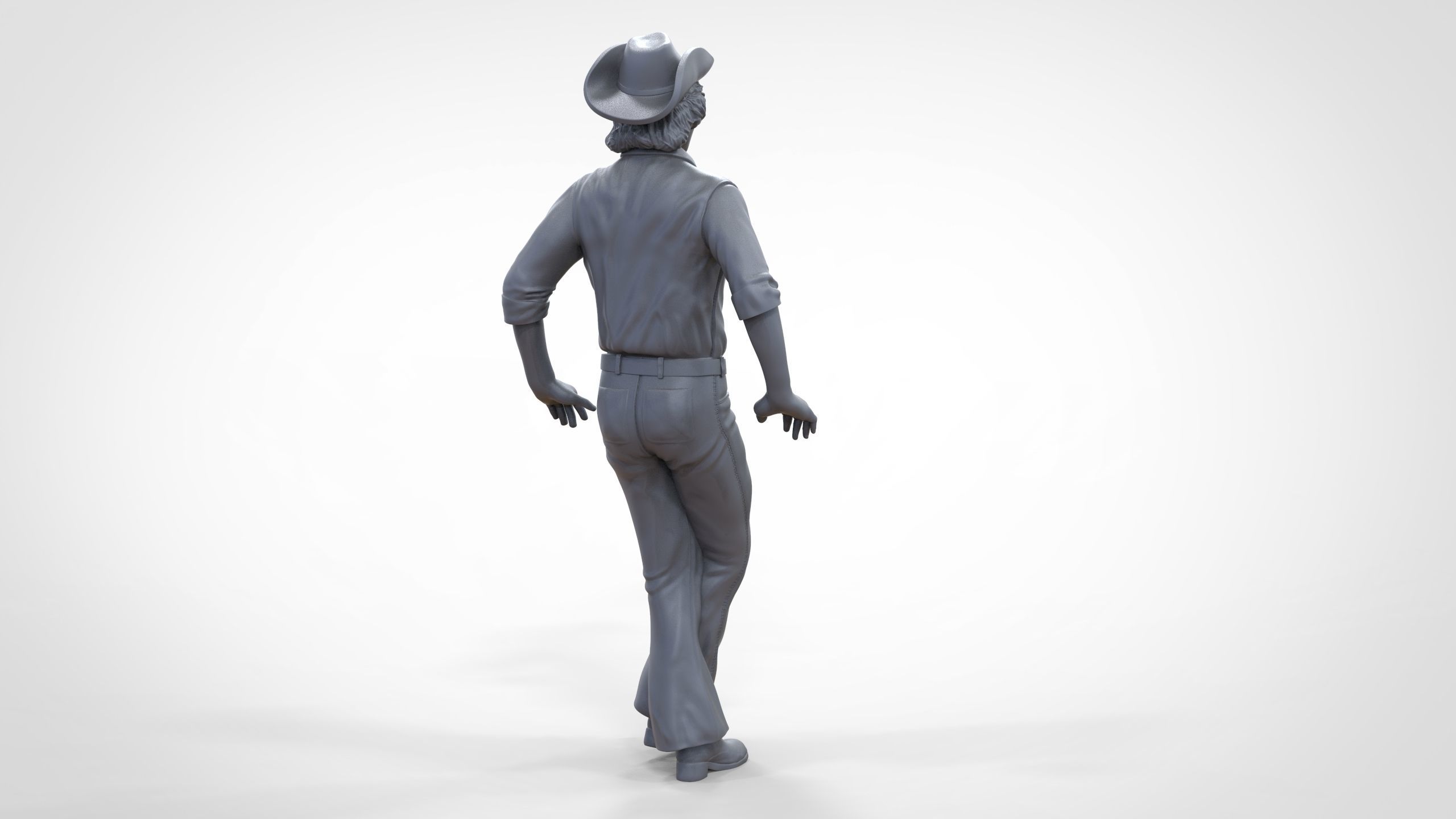 N1 Bo Duke The dukes of Hazzard 3D model 3D printable | CGTrader