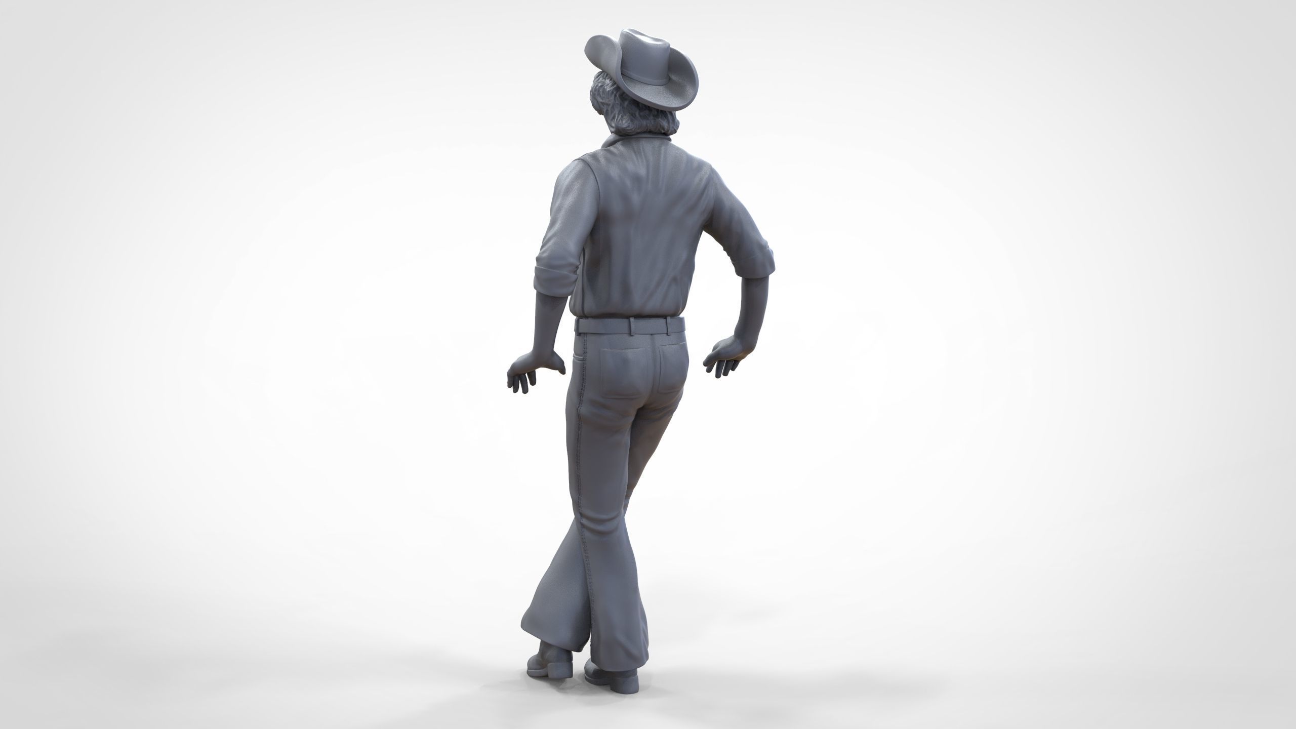 N1 Bo Duke The dukes of Hazzard 3D model 3D printable | CGTrader