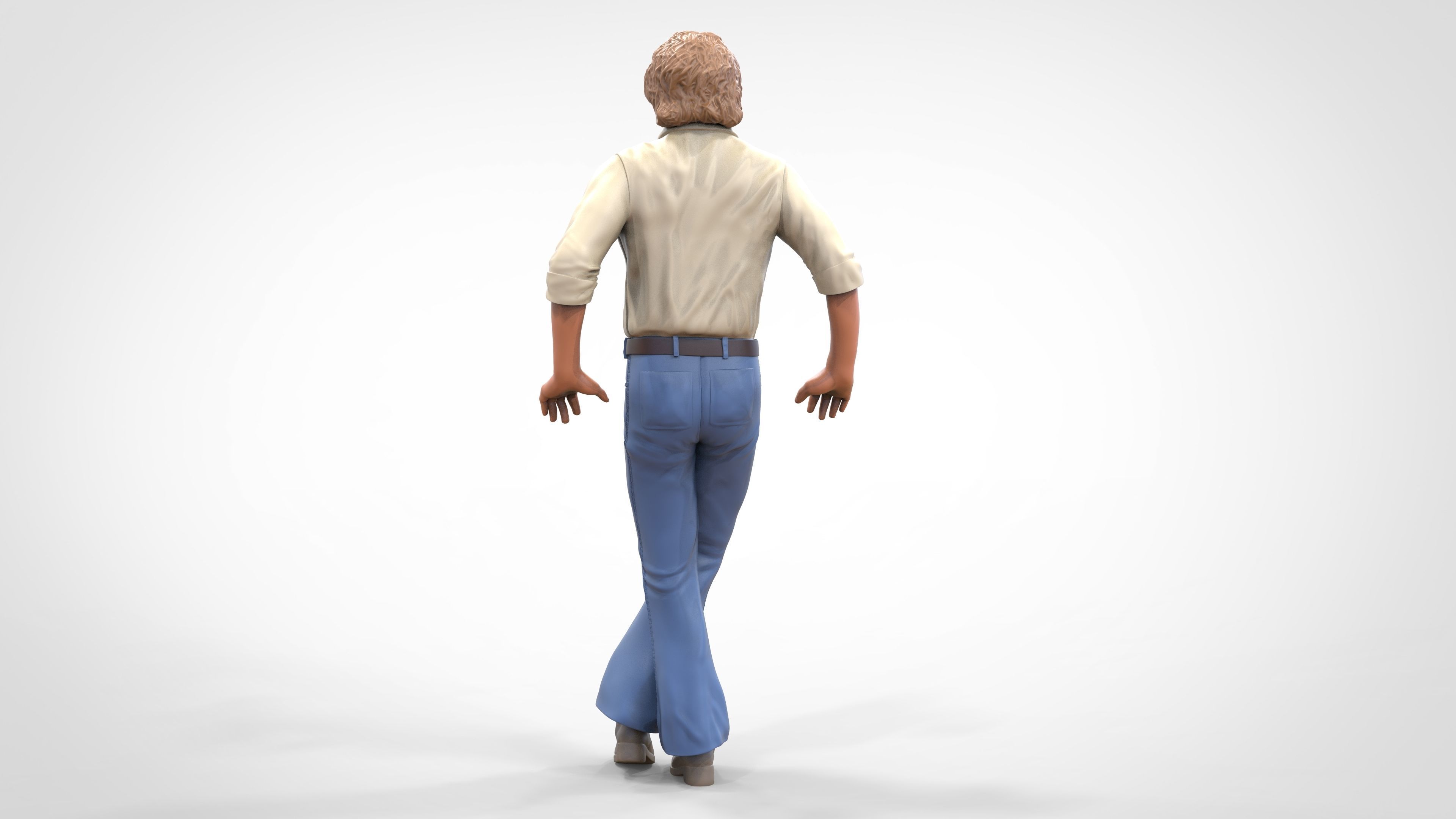 N1 Bo Duke The dukes of Hazzard 3D model 3D printable | CGTrader