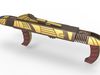 Cardassian phaser rifle from Star Trek Deep Space Nine 3D model 3D ...