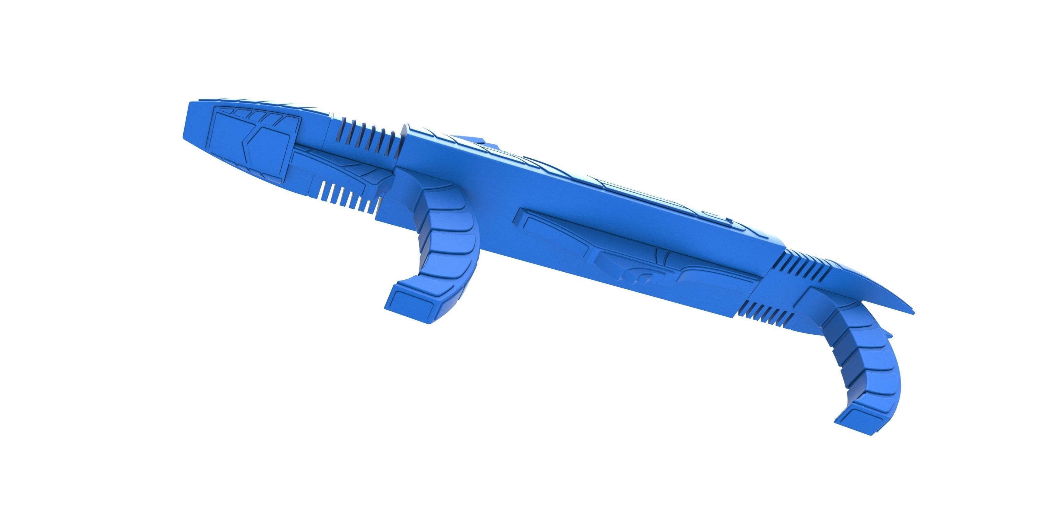 Cardassian phaser rifle from Star Trek Deep Space Nine 3D model 3D ...