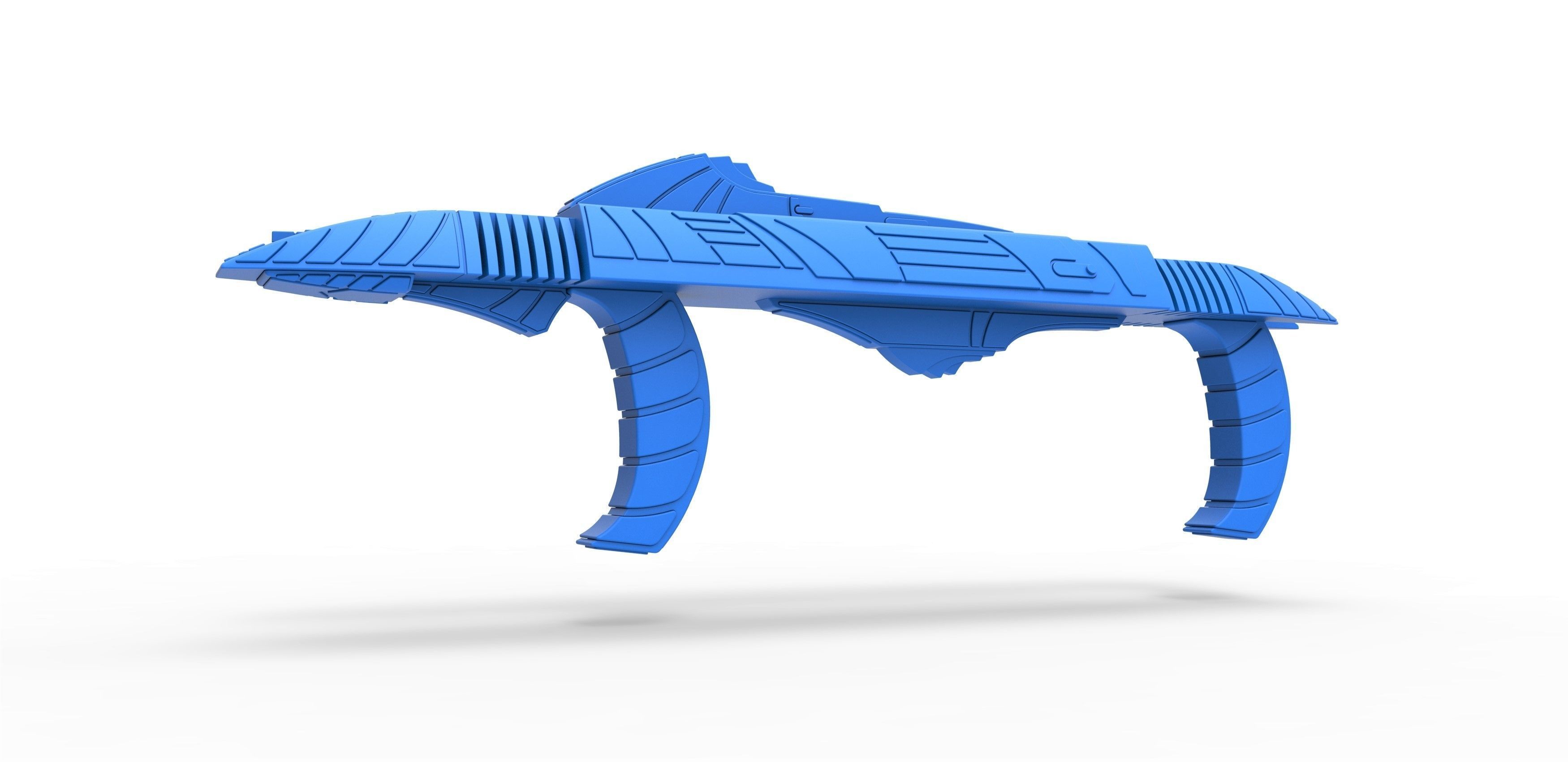 Cardassian phaser rifle from Star Trek Deep Space Nine 3D model 3D ...