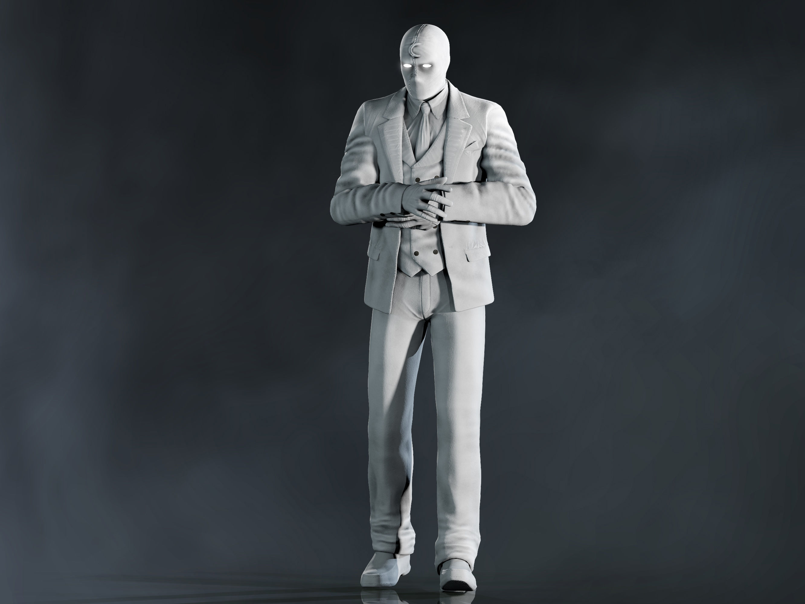 3D model Mr Knight VR / AR / low-poly rigged | CGTrader