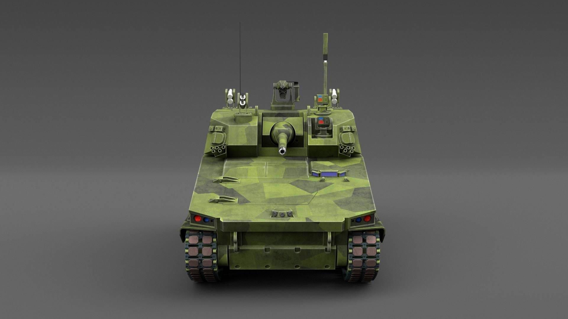 General Dynamics Griffin3 50mm Gun 3D model | CGTrader
