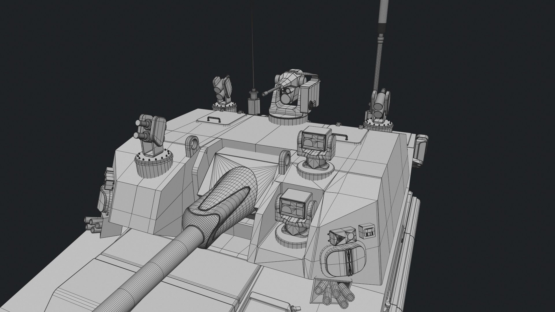 General Dynamics Griffin3 50mm Gun 3D model | CGTrader