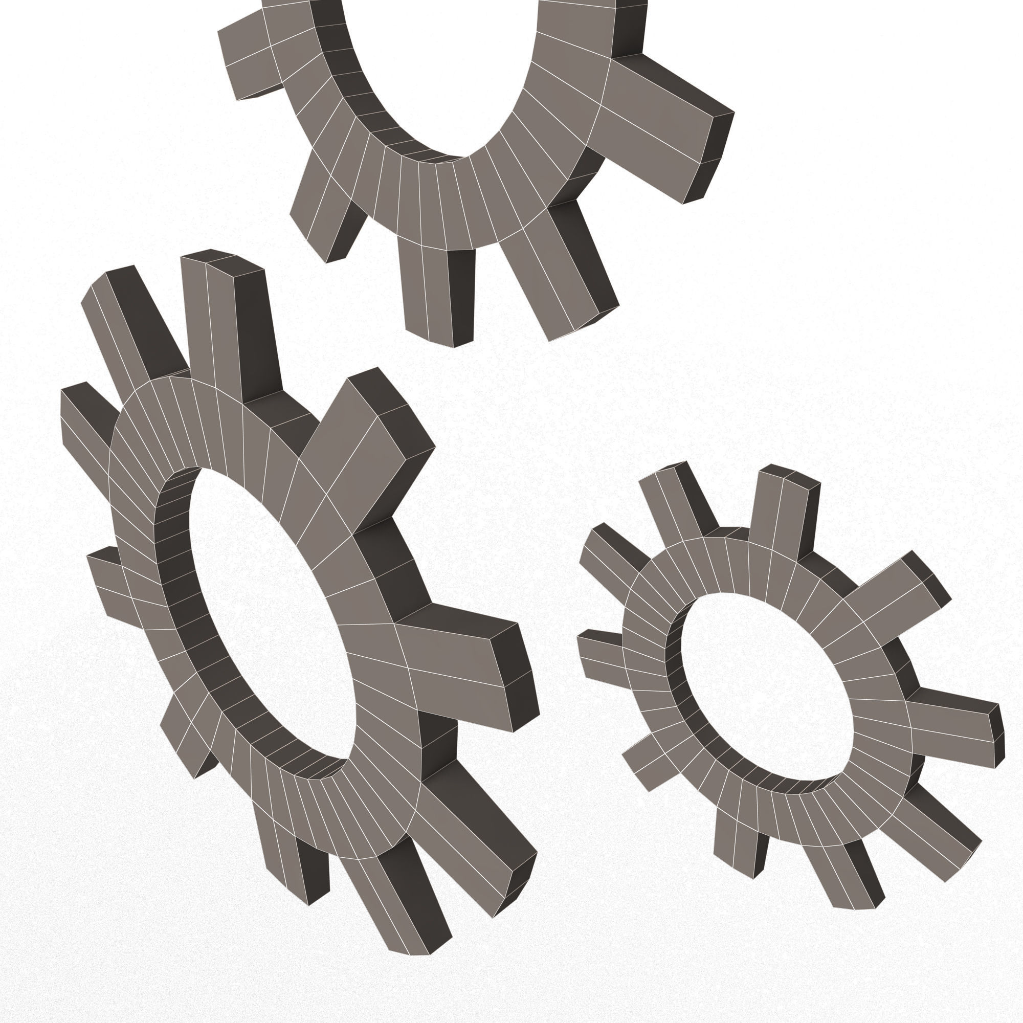 3D model Setting Icon VR / AR / low-poly | CGTrader