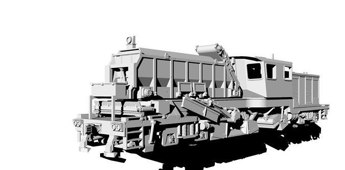 RPB-01 ballast distributor-scheduler 3D model 3D printable | CGTrader