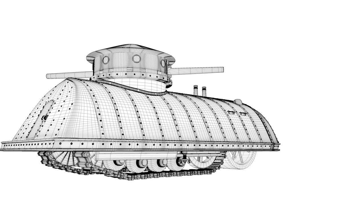 Tracklayer Best 75 3D model | CGTrader
