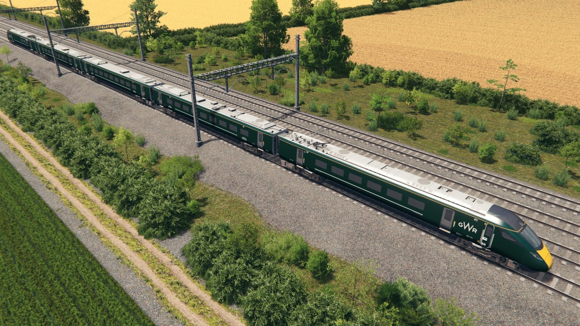 3D model British Rail Class 800 - GWR Livery VR / AR / low-poly | CGTrader