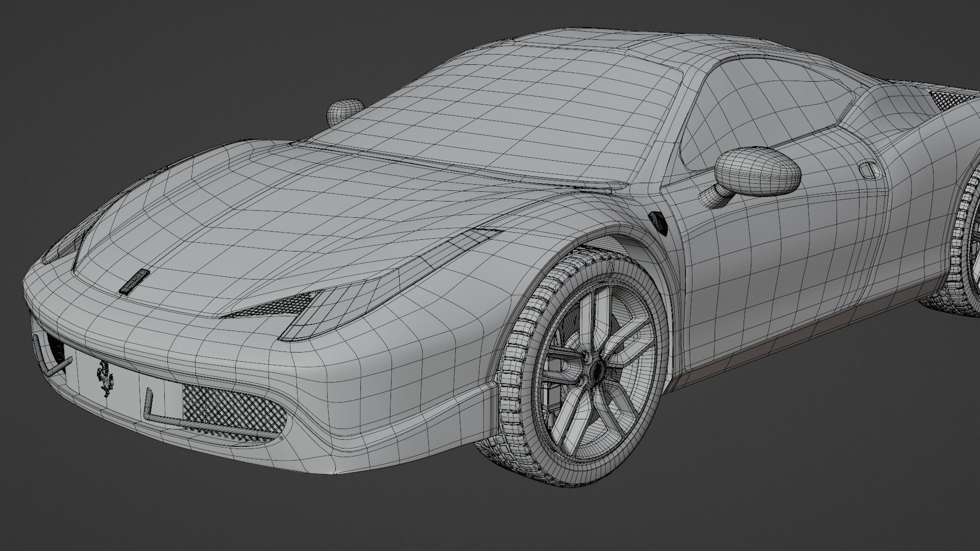 Ferrari 458 Italia 2010 version 3D model | CGTrader