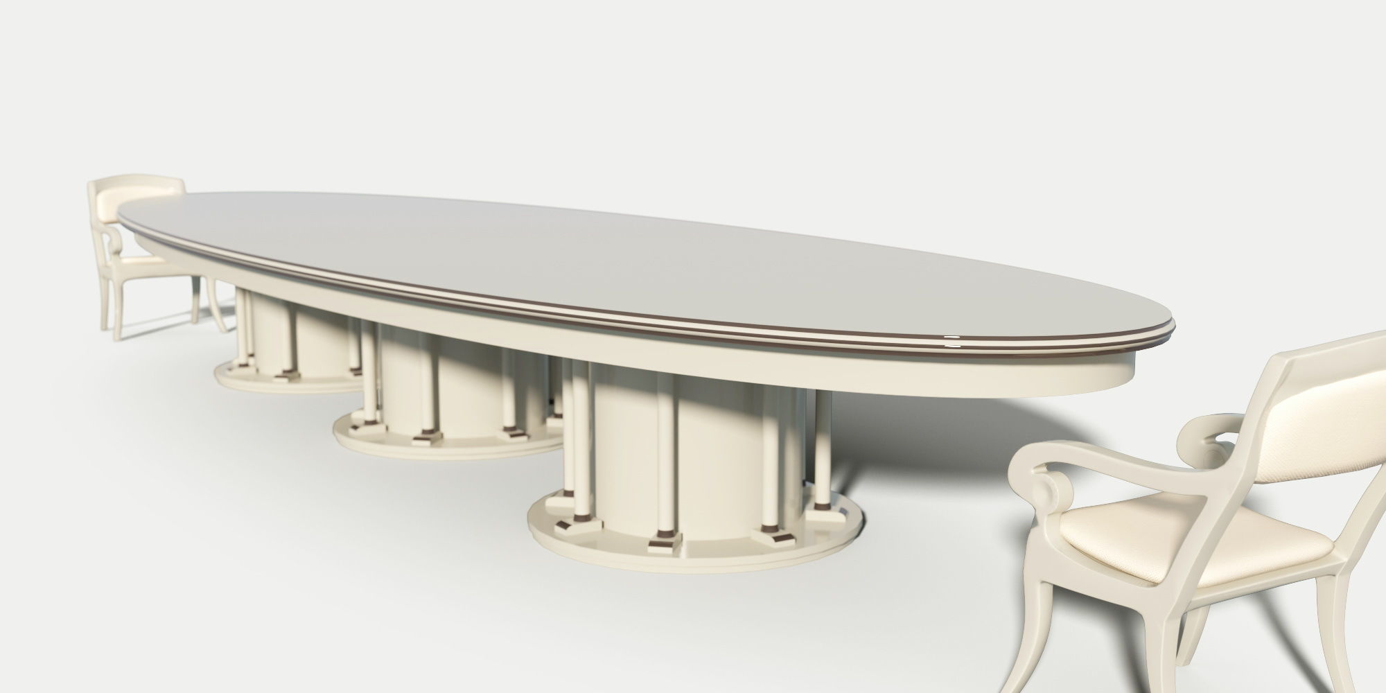 Putins table 3D model | CGTrader