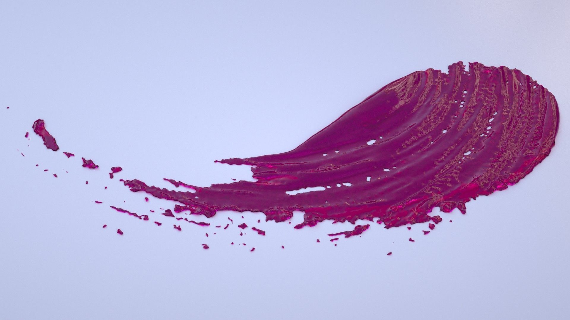 Paint Smear 2 3D model | CGTrader