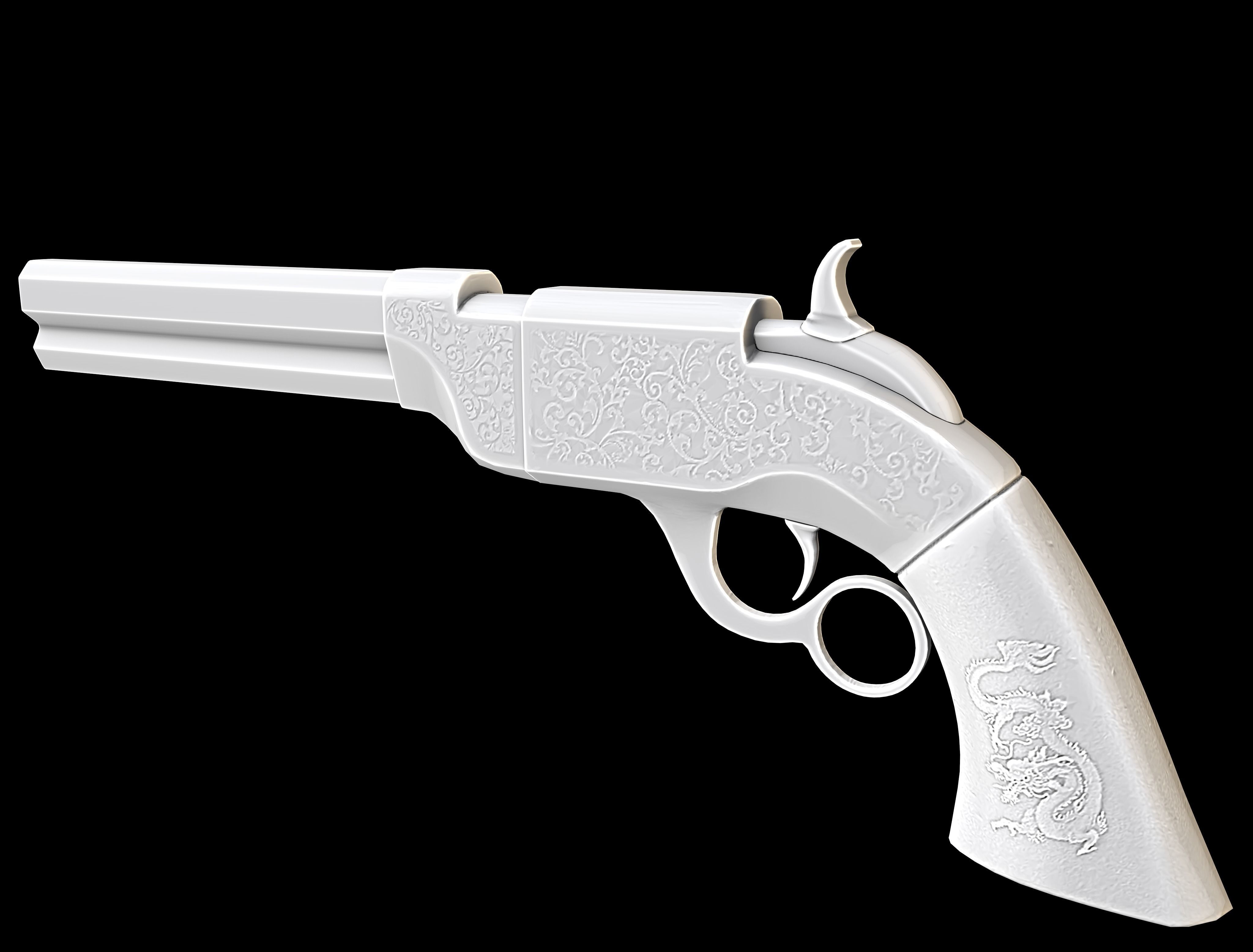 gun lod 3D model | CGTrader