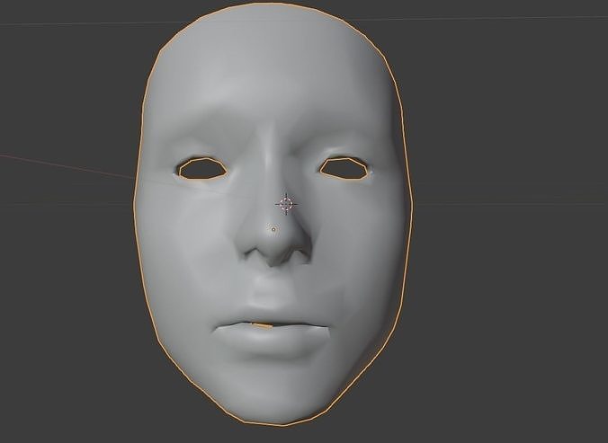 face mask free 3D model | CGTrader