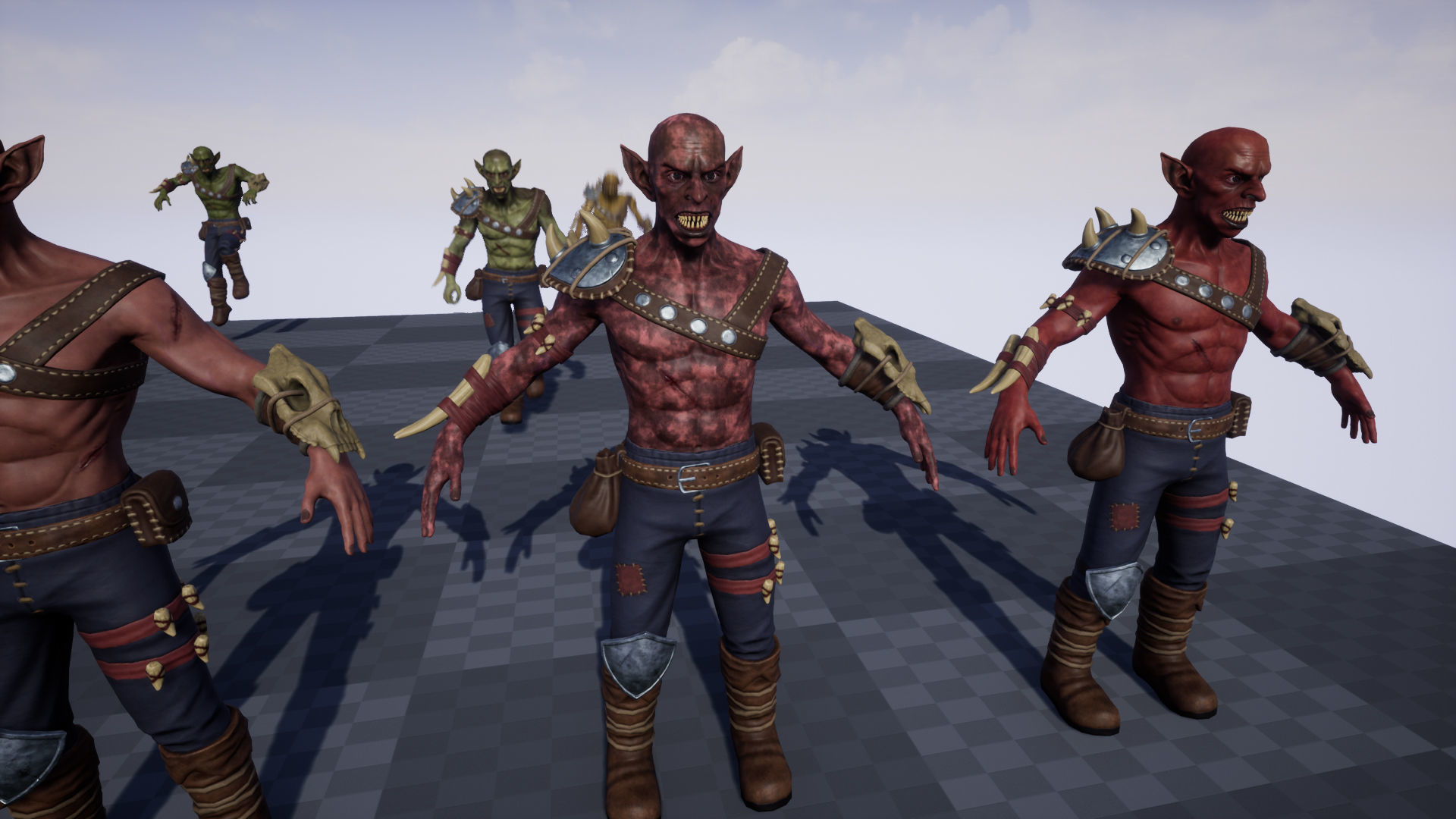 3D model Orc Goblin Assasin 04 VR / AR / low-poly rigged | CGTrader