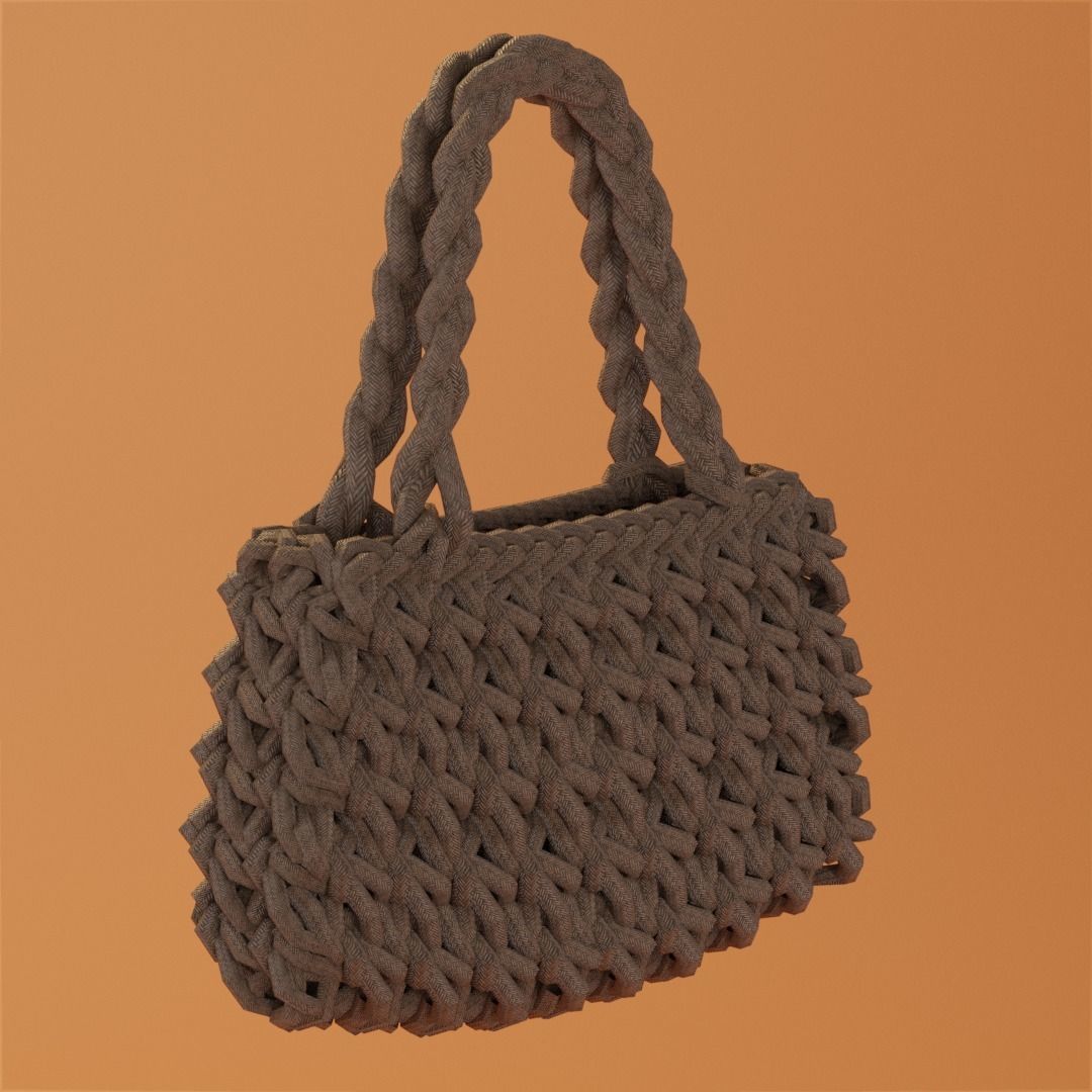 weave bag 2 colors 3D Model Collection | CGTrader