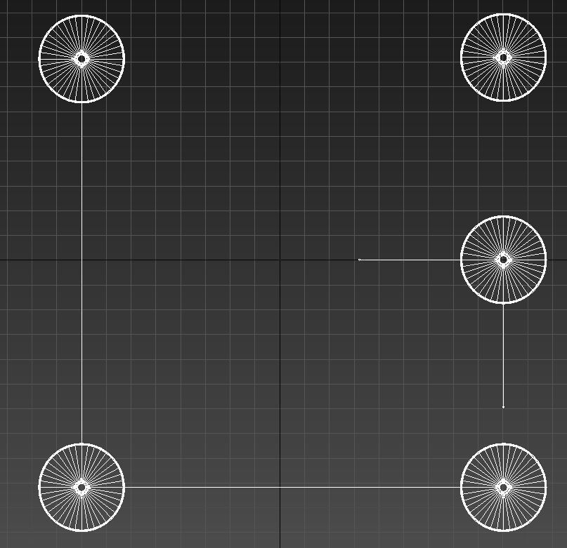 Partition poles 3D model | CGTrader