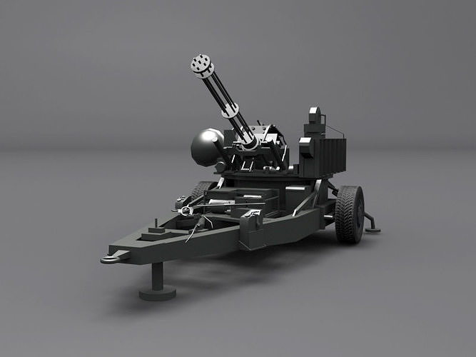 3D model M167 VADS VR / AR / low-poly | CGTrader