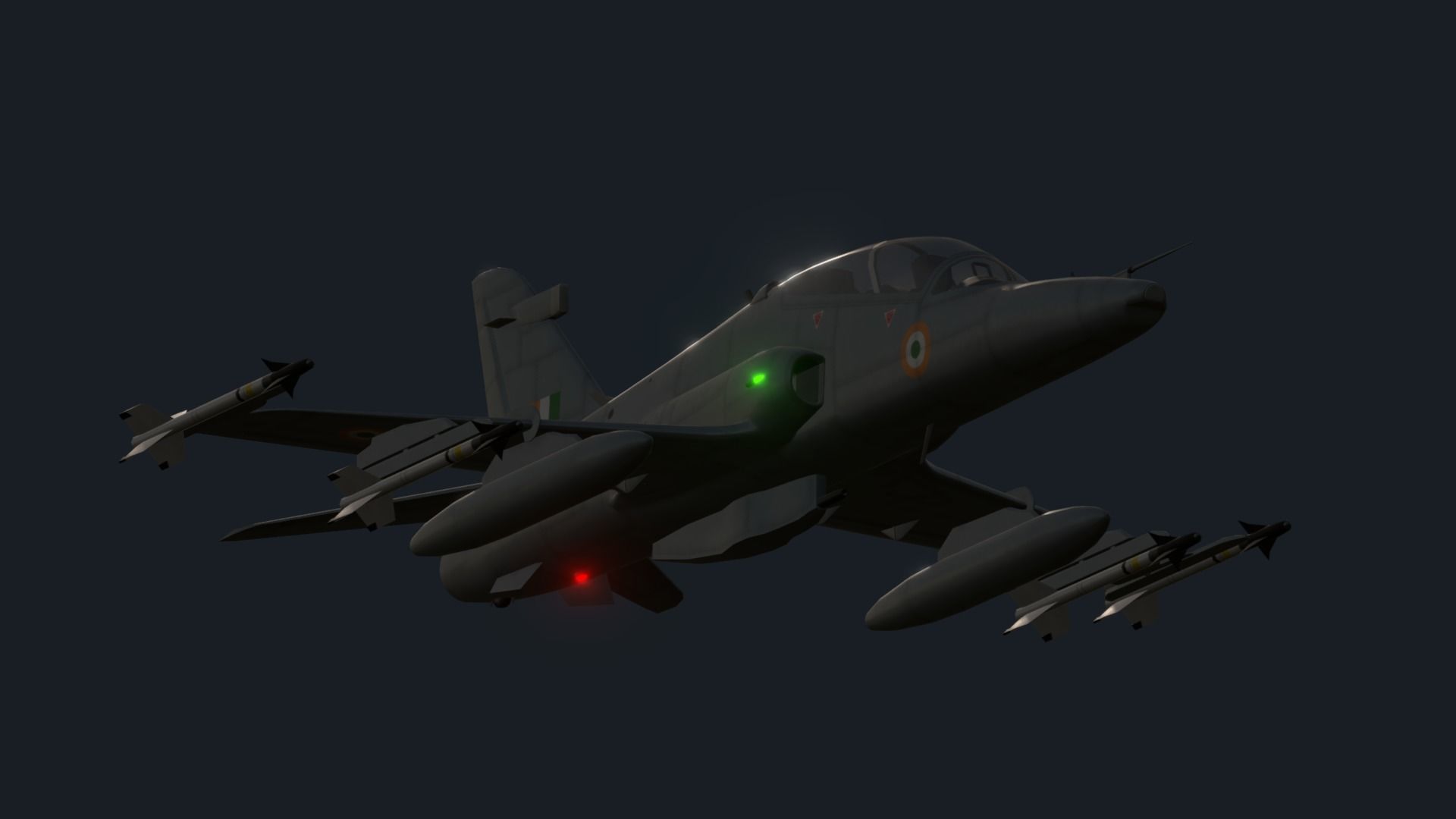 3D model BAE HAWK 132 Indian Air Force VR / AR / low-poly | CGTrader
