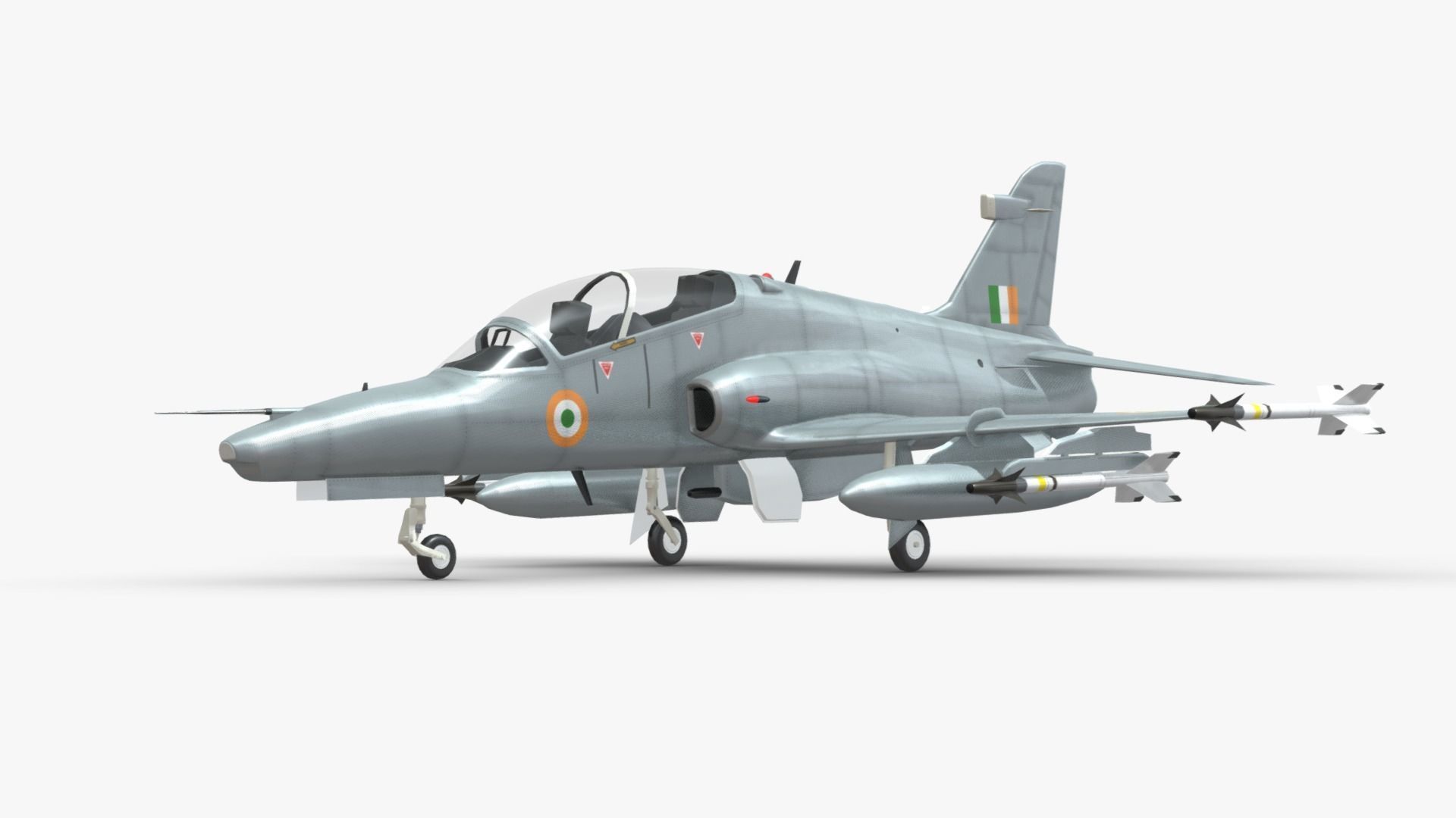 3D model BAE HAWK 132 Indian Air Force VR / AR / low-poly | CGTrader