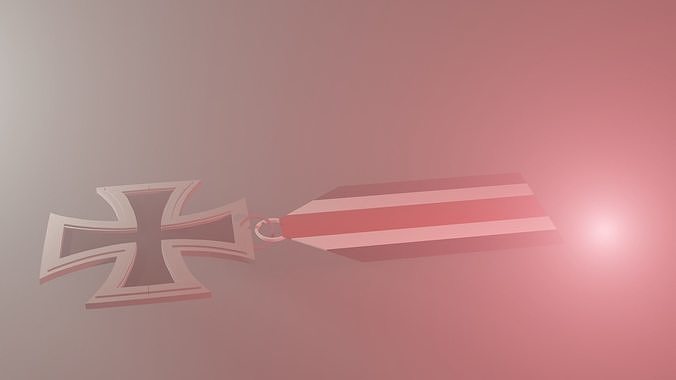 3D model Iron cross VR / AR / low-poly | CGTrader