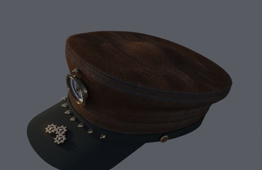 3D model Cap old VR / AR / low-poly | CGTrader