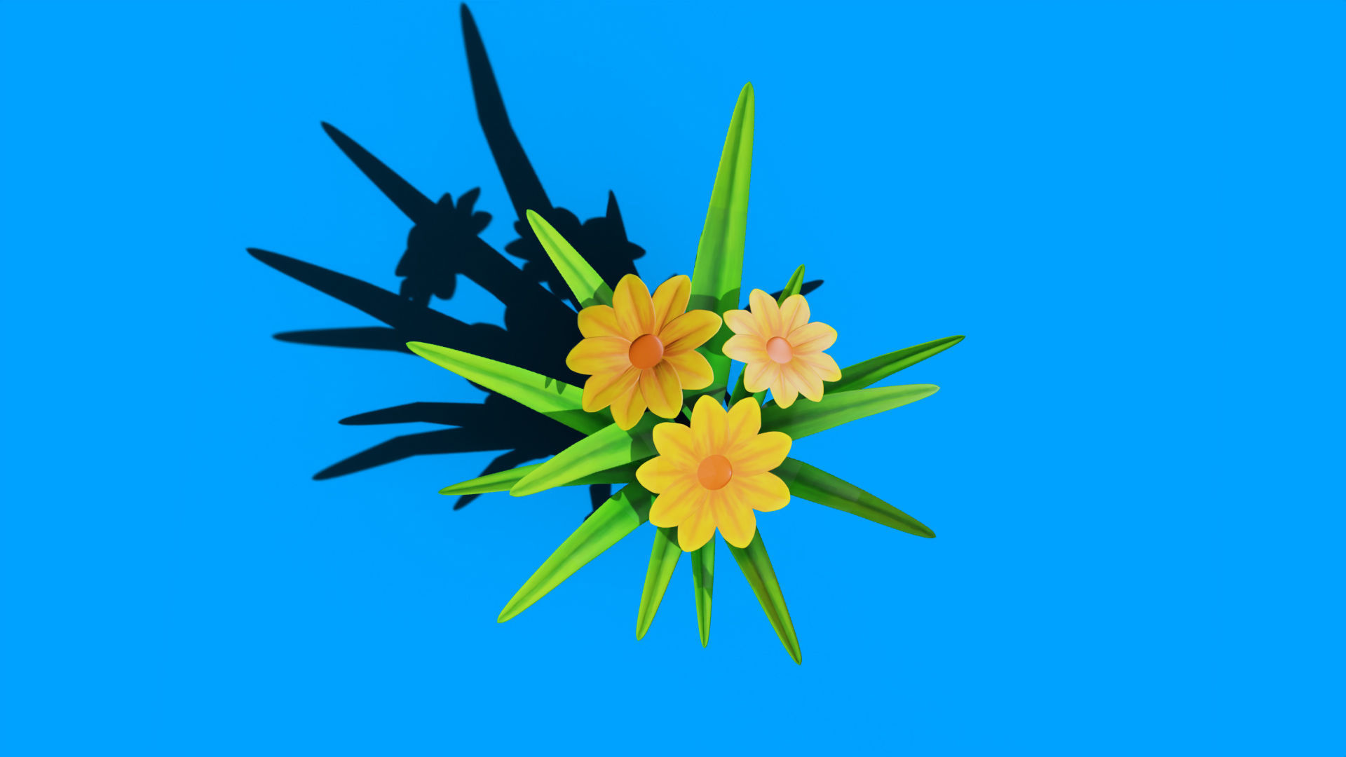 3D model Stylized Daisy VR / AR / low-poly | CGTrader