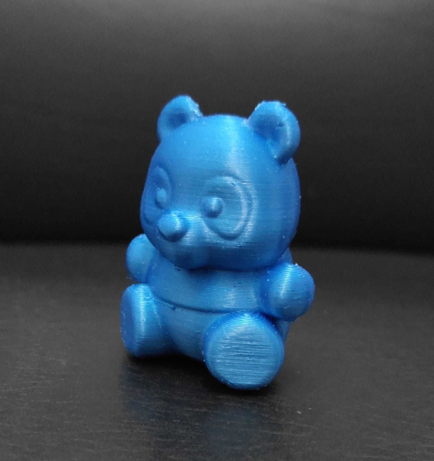 Cute Round Panda 3D model 3D printable | CGTrader