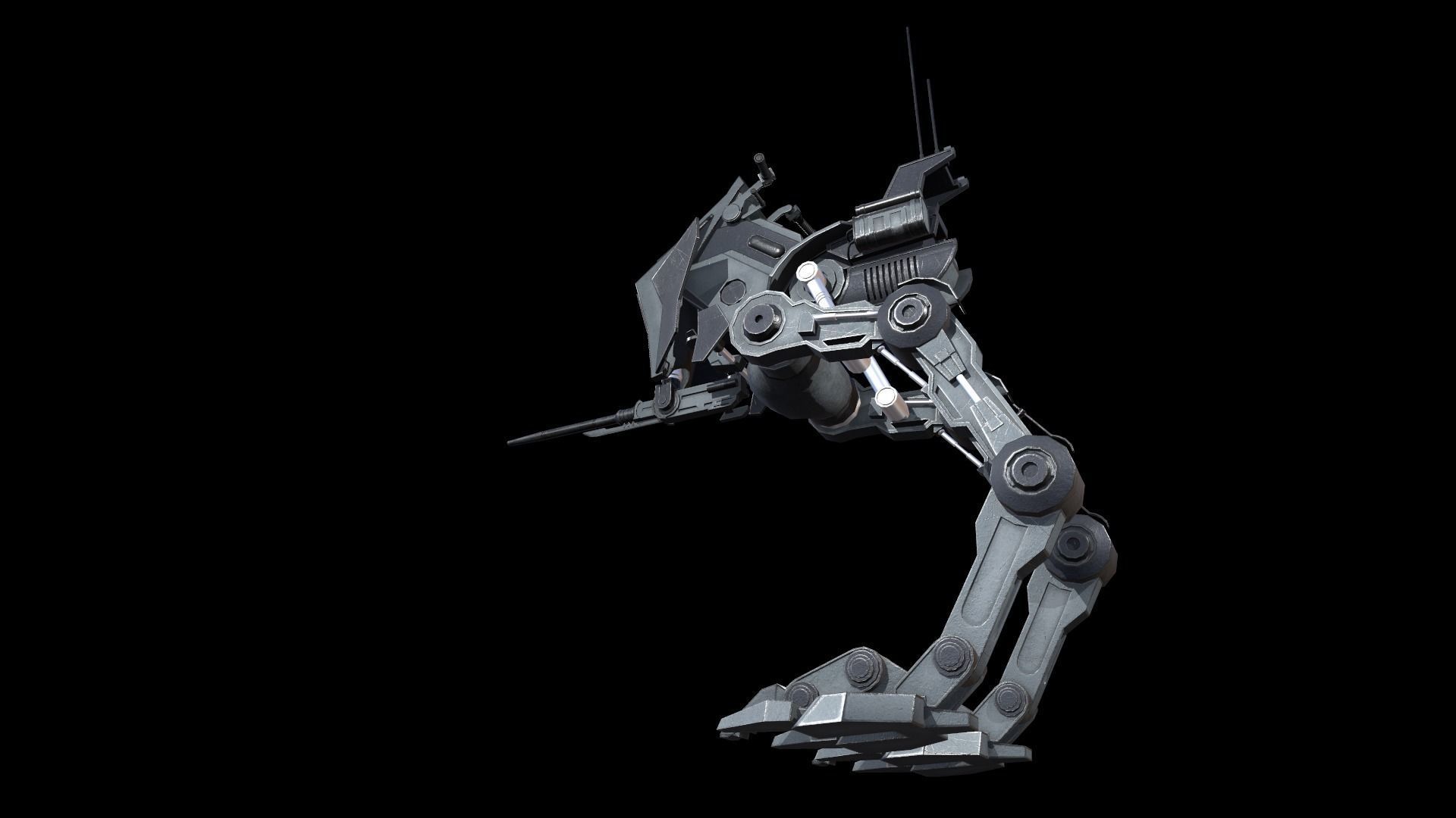 3D model Sci fi Starwars Walker VR / AR / low-poly | CGTrader