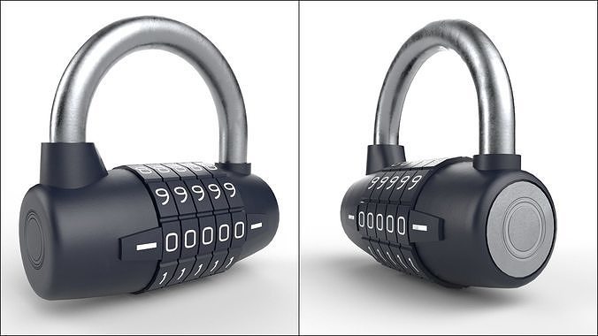 3D model Padlock M3 VR / AR / low-poly | CGTrader