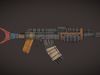3D model Rust assault rifle I Ak 47 VR / AR / low-poly | CGTrader