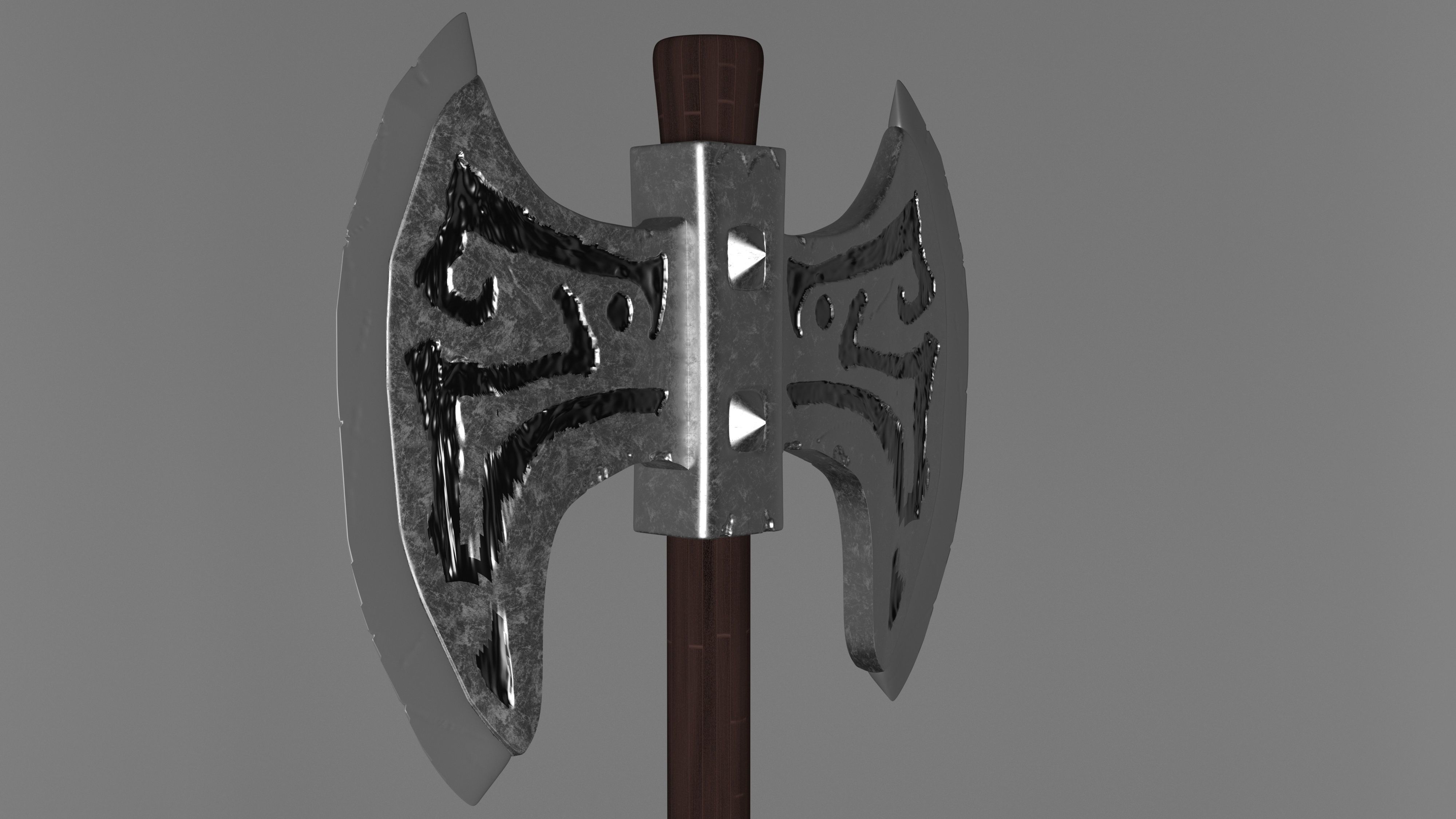 An ax model made in Zbrush 3D model | CGTrader