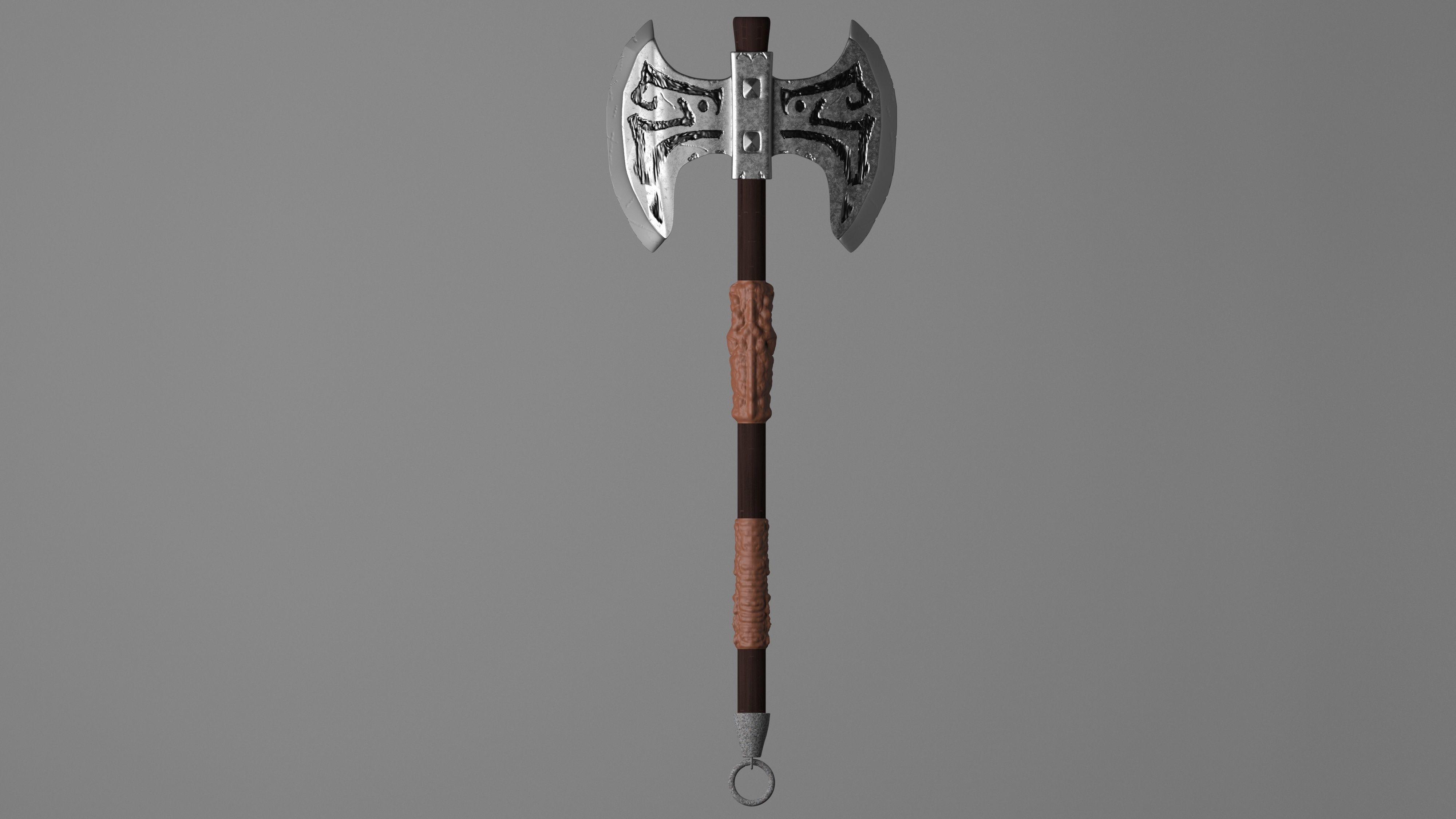 An ax model made in Zbrush 3D model | CGTrader