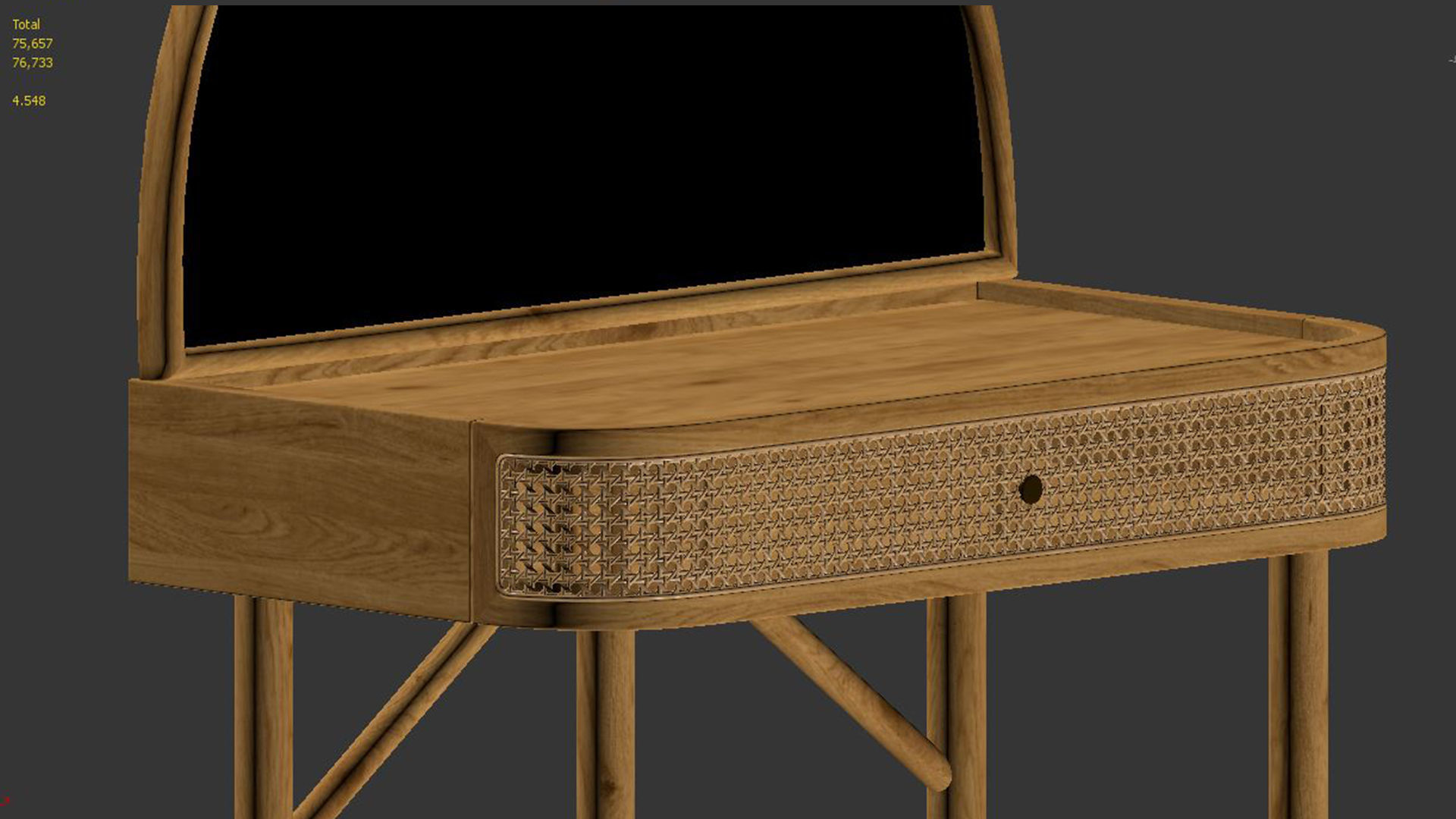 Ankhara Dressing Table 3D model | CGTrader