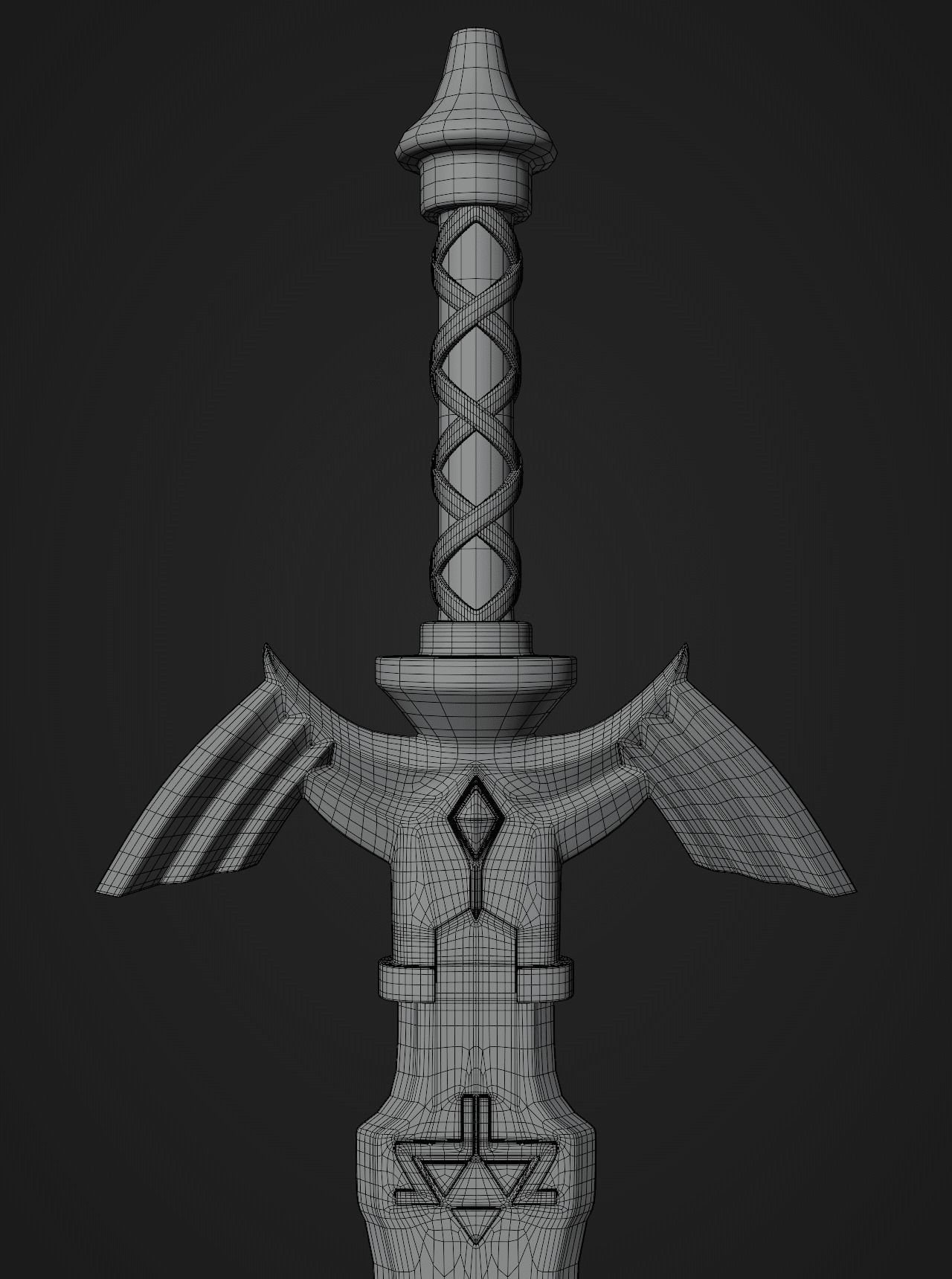 3D model Links Master Sword VR / AR / low-poly | CGTrader