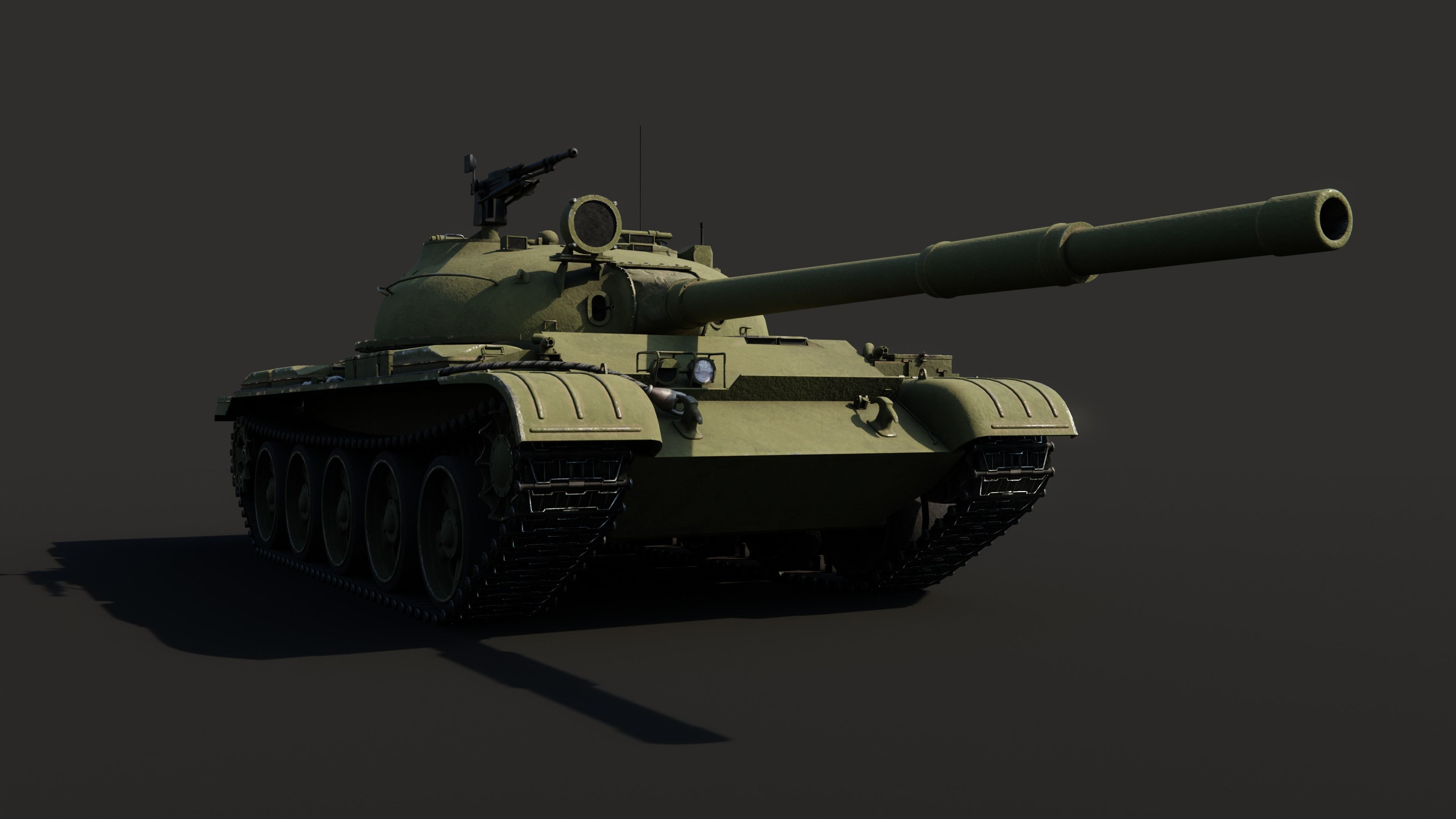 3D model T-62 Game Ready VR / AR / low-poly | CGTrader