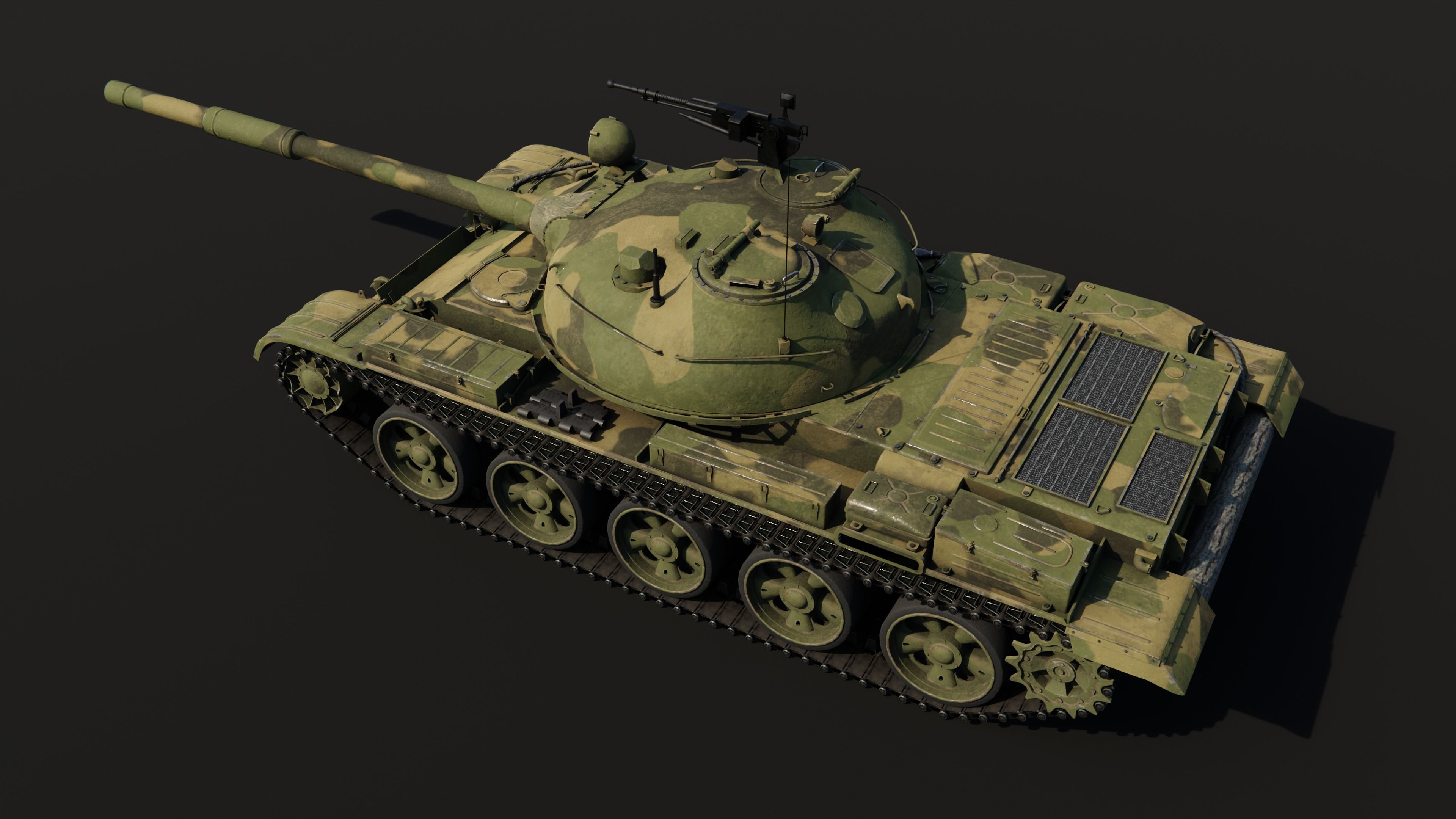 3D model T-62 Game Ready VR / AR / low-poly | CGTrader