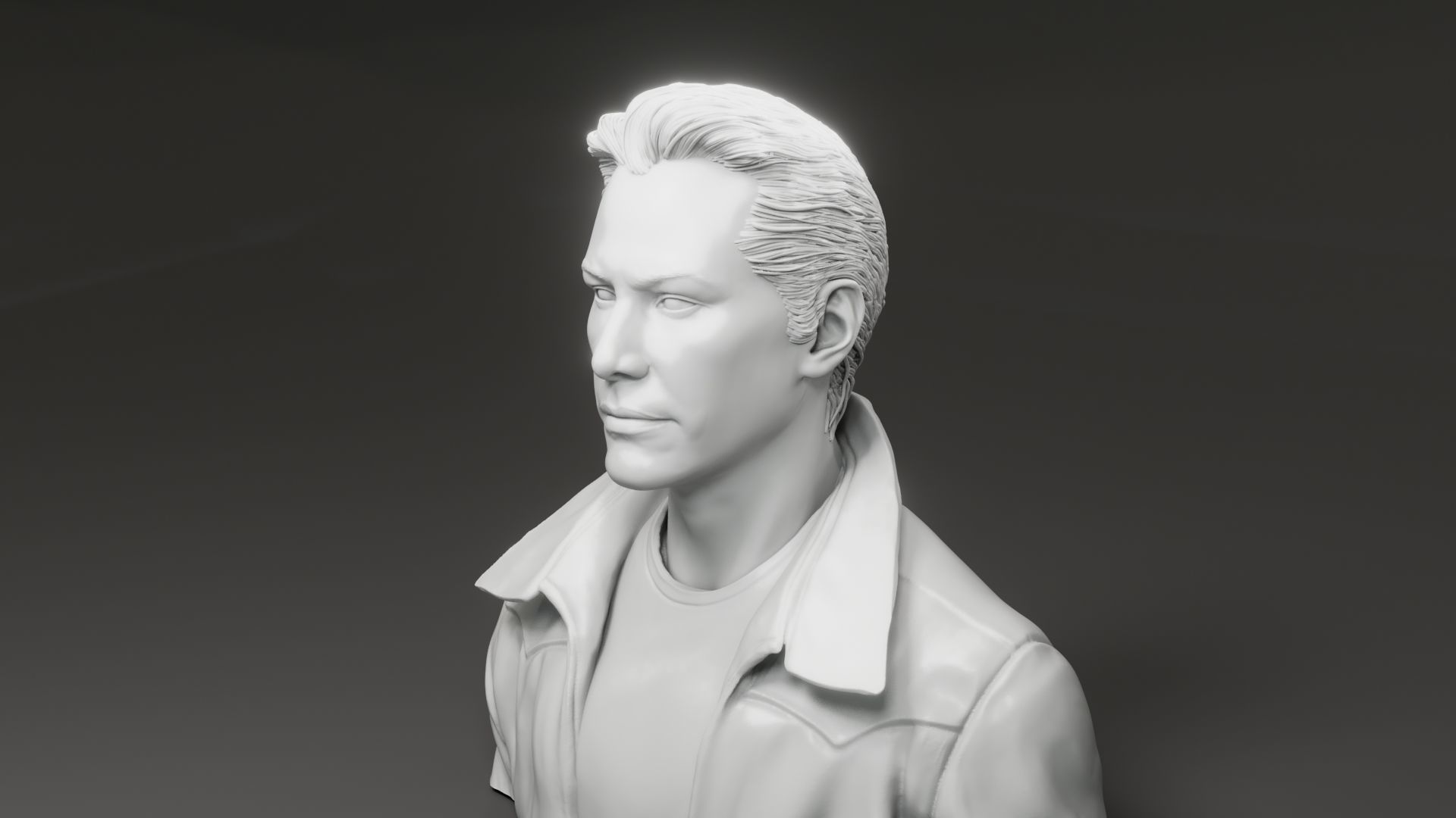 Keanu Reeves - Neo - The Matrix 3D model 3D printable | CGTrader
