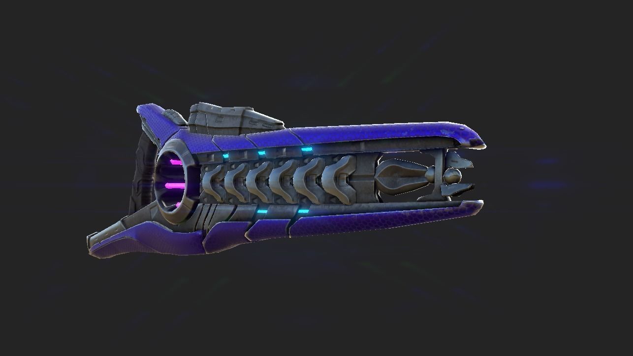 3D model Halo Beam Rifle VR / AR / low-poly | CGTrader