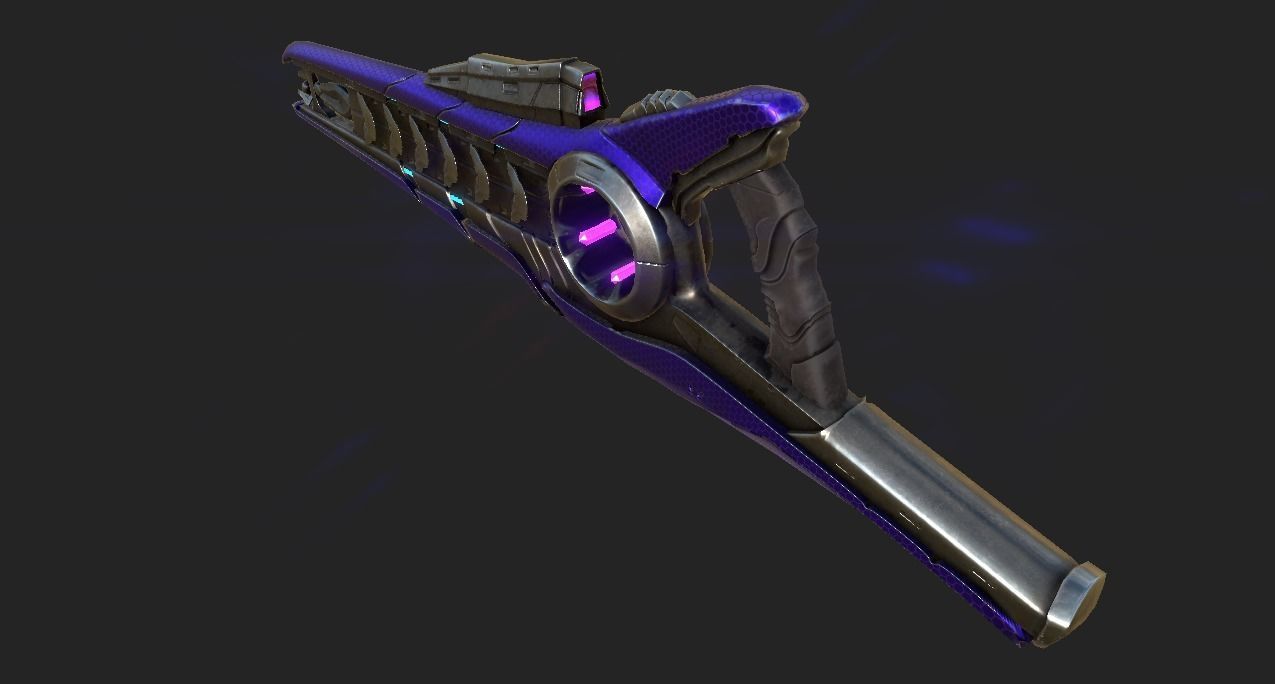 3D model Halo Beam Rifle VR / AR / low-poly | CGTrader